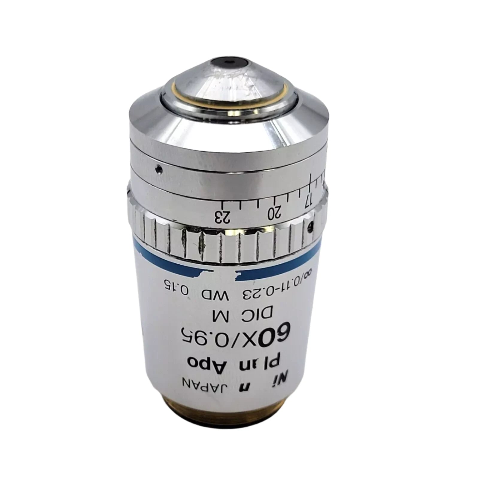 Nikon Microscope Objective Plan Apo 60x Dry DIC M ∞/0.11-0.23 WD 0.15 | Microscope Marketplace