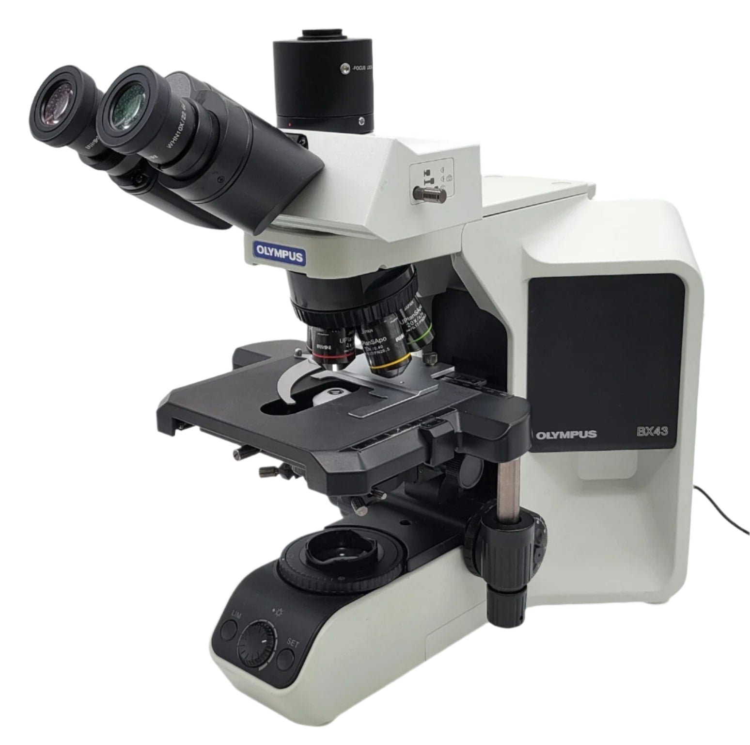 Olympus Microscope BX43 LED with Apo Objectives and Trinocular Head | Microscope Marketplace