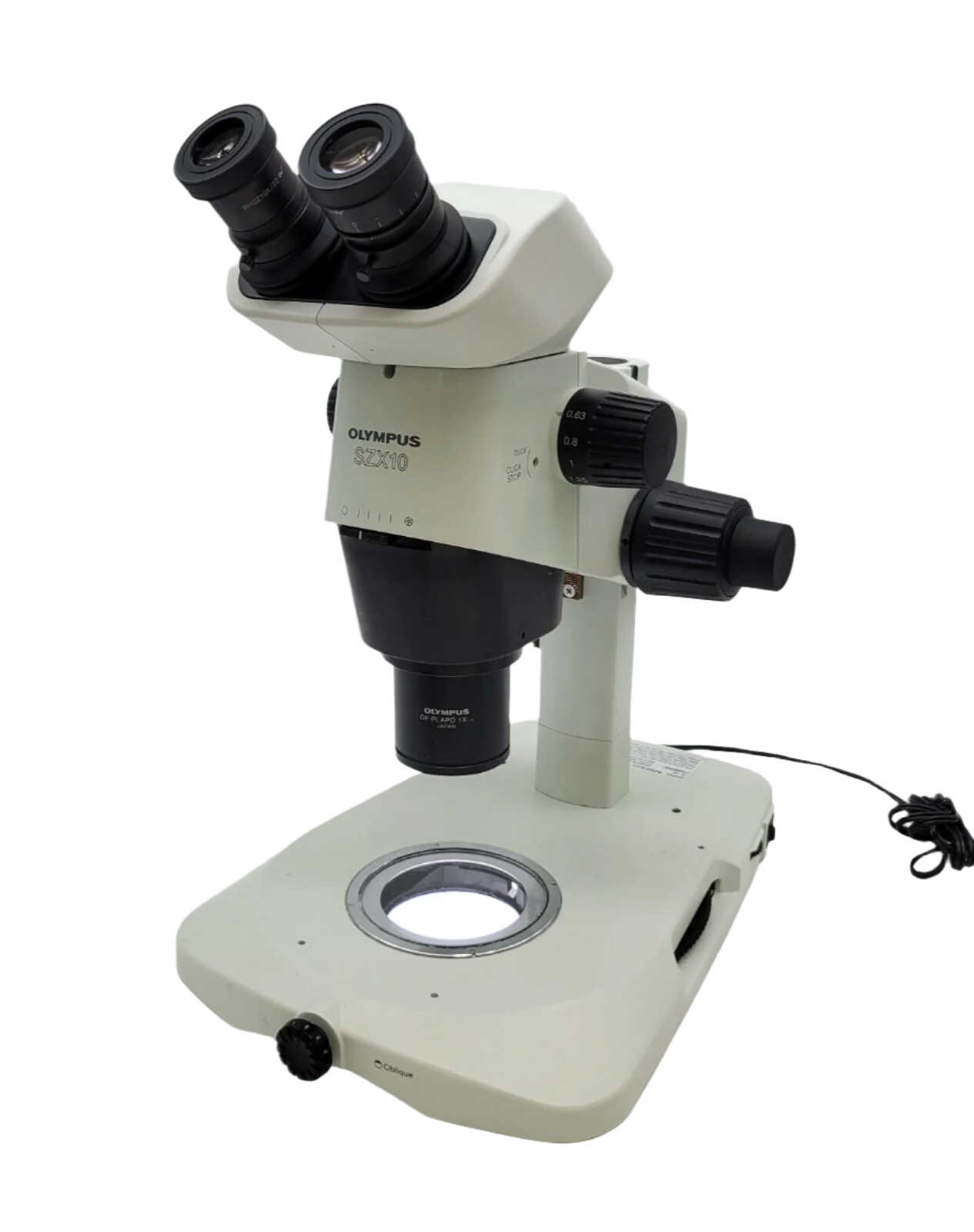 Olympus Stereo Microscope SZX10 w. Slim LED Transmitted Light Base BF/DF/Oblique | Microscope ...