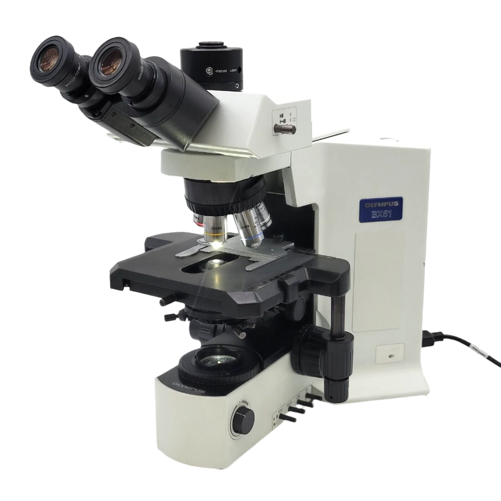Olympus Microscope BX51 with LED, Trinocular Head, & 100x Objective | Microscope Marketplace