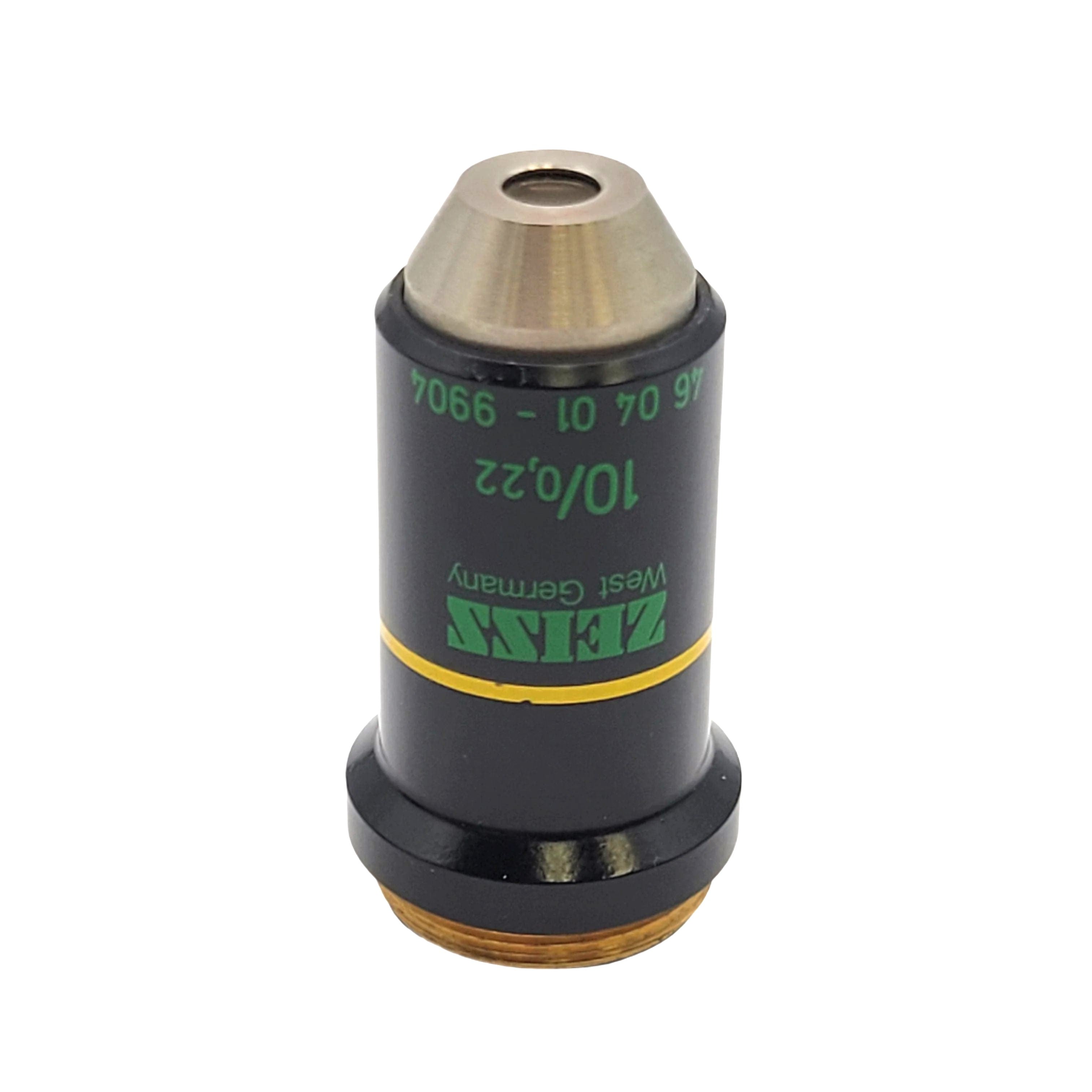 Zeiss Microscope Objective 10x Ph1 460401-9904 Phase Contrast 160 ...
