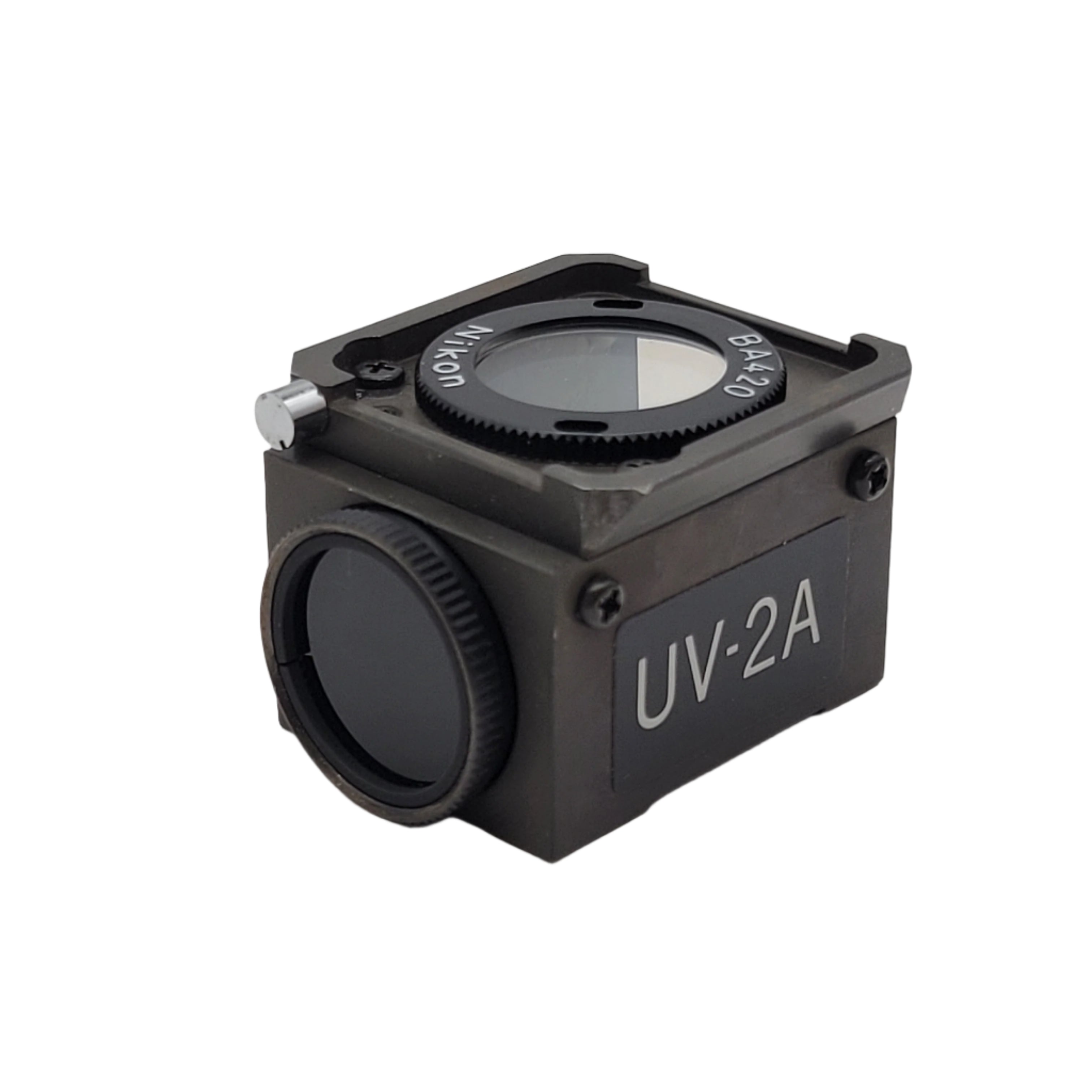 Nikon Microscope Fluorescence Filter Cube UV-2A DM400 Diaphot Labophot ...