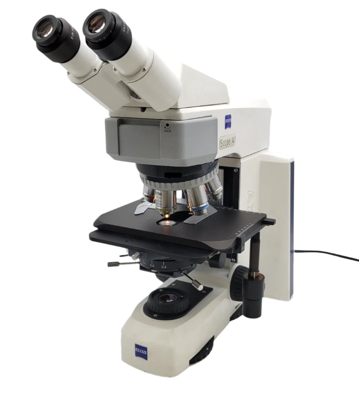 Zeiss Microscope Axio Scope A1 with 100x Axio Scope.A1 | Microscope ...