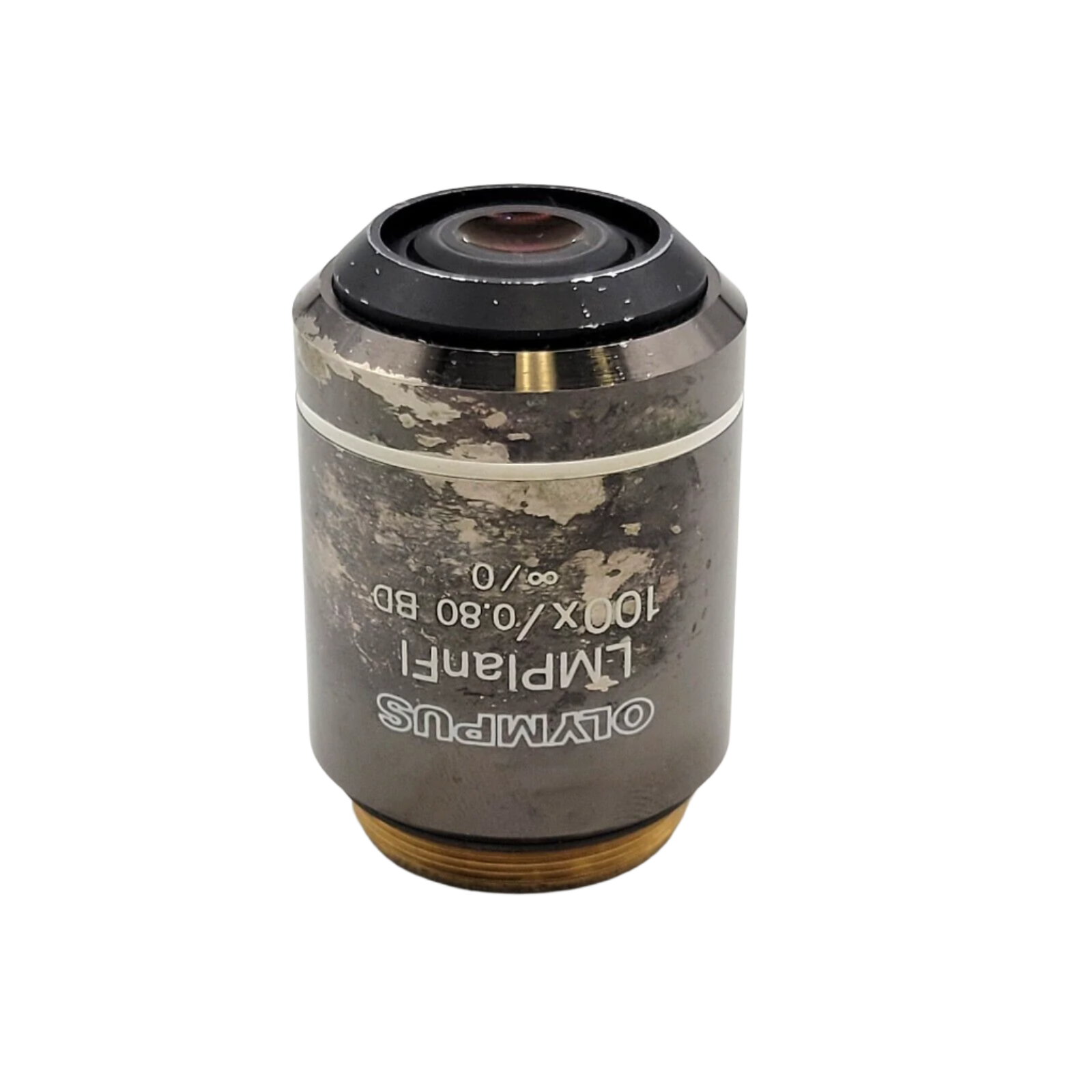 Olympus Microscope Objective LMPlanFl 100x BD Brightfield Darkfield | Microscope Marketplace