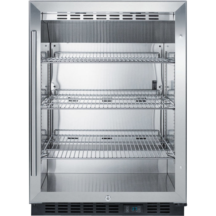 Accucold 5 Cu.Ft. Beverage Center Cooler, 24" Wide, Glass Door | Model