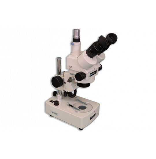 Meiji EMZ-5TR Trinocular Stereo Microscope on BD-LED Pole Stand ...
