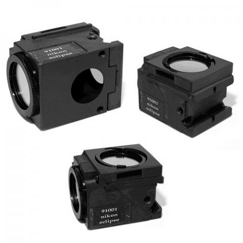 Chroma Filter Holder for Nikon Eclipse/Quadfluor | Microscope Marketplace