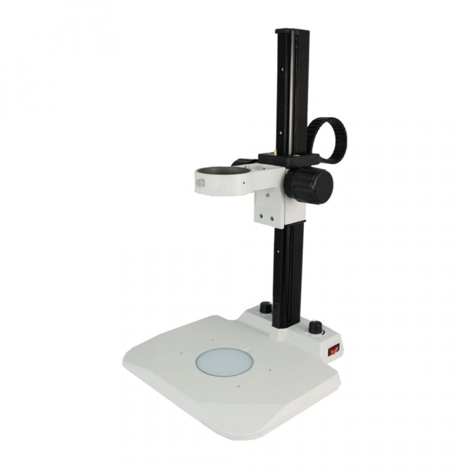 Munday Microscope Track Stand | 76mm Coarse Focus Rack | LED Bottom ...