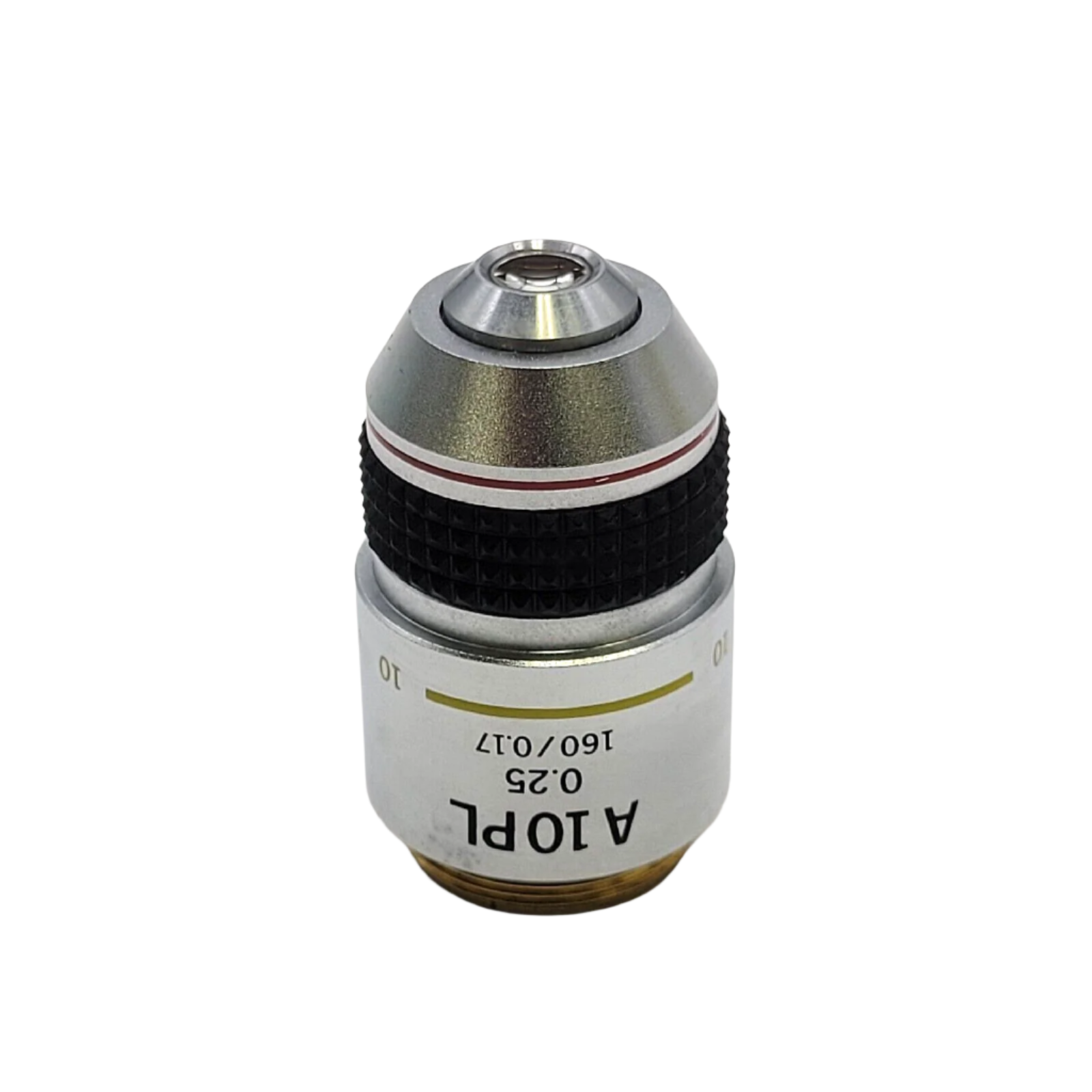 Olympus Microscope Objective A 10x PL 10x 160/0.17 Phase Contrast A10P