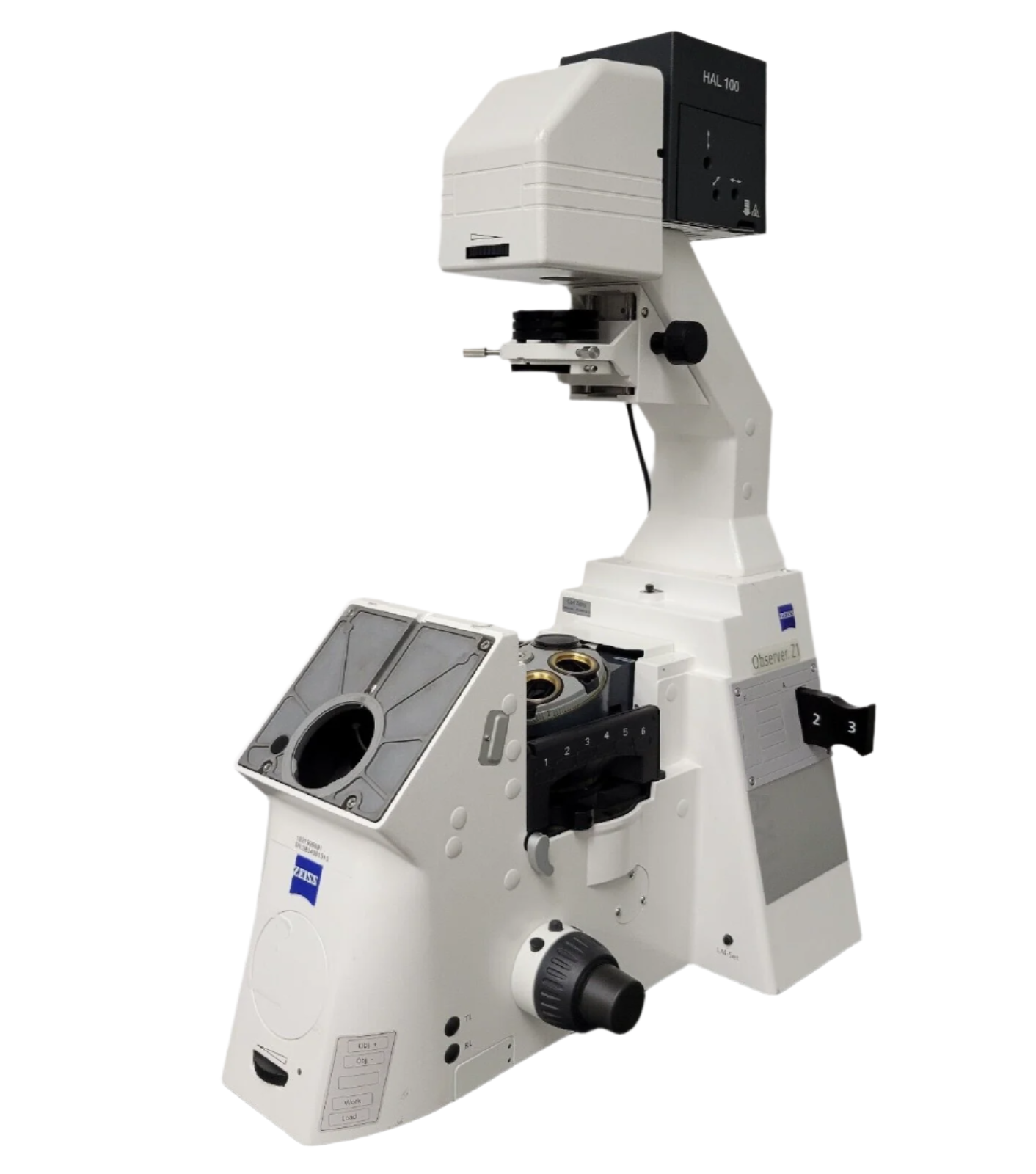 Zeiss Microscope Axio Observer.Z1 Motorized DIC Fluorescence Inverted ...