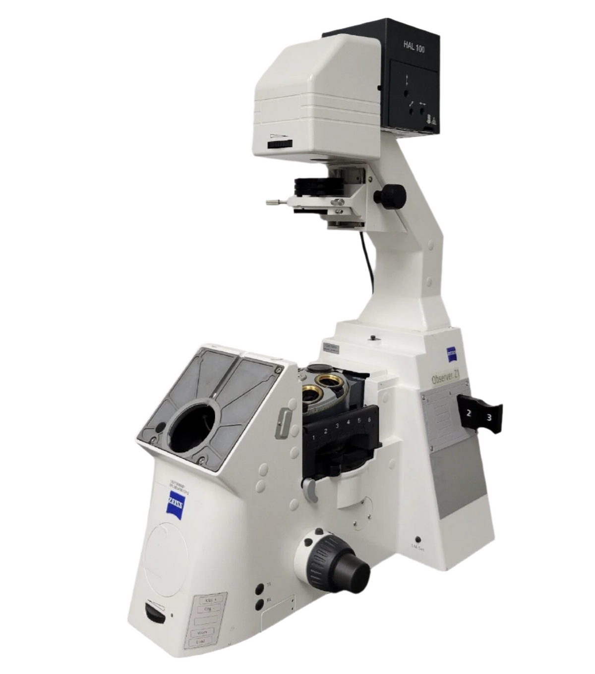 Zeiss Microscope Axio Observer.Z1 Motorized DIC Fluorescence Inverted ...