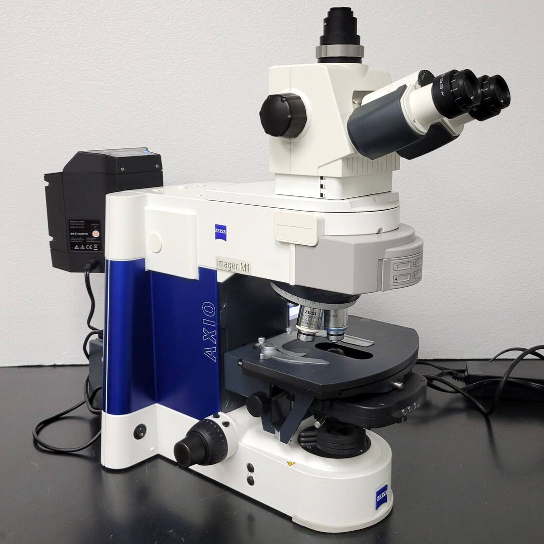 Zeiss Microscope Axio Imager.M1 Motorized with Fluorescence and Plan ...