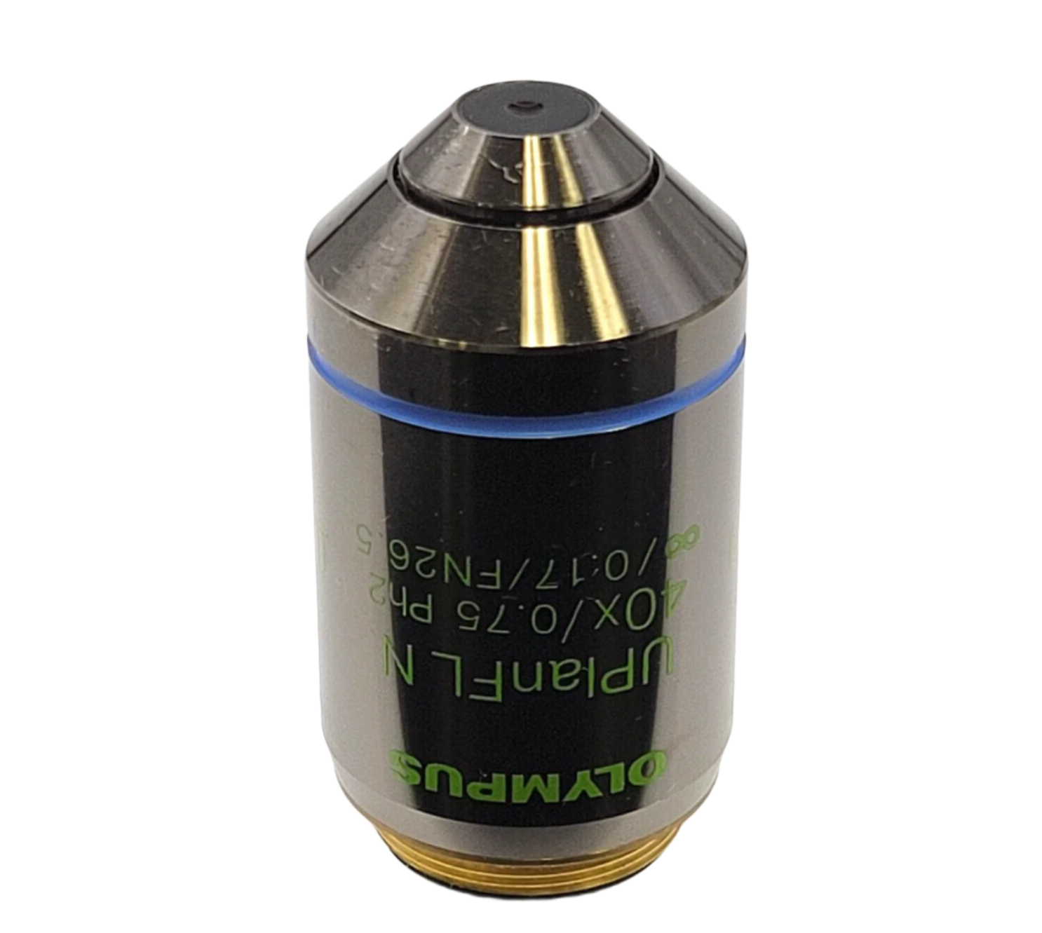 Olympus Microscope Objective UPlanFl N 40x Ph2 Phase Contrast Fluorite | Microscope Marketplace