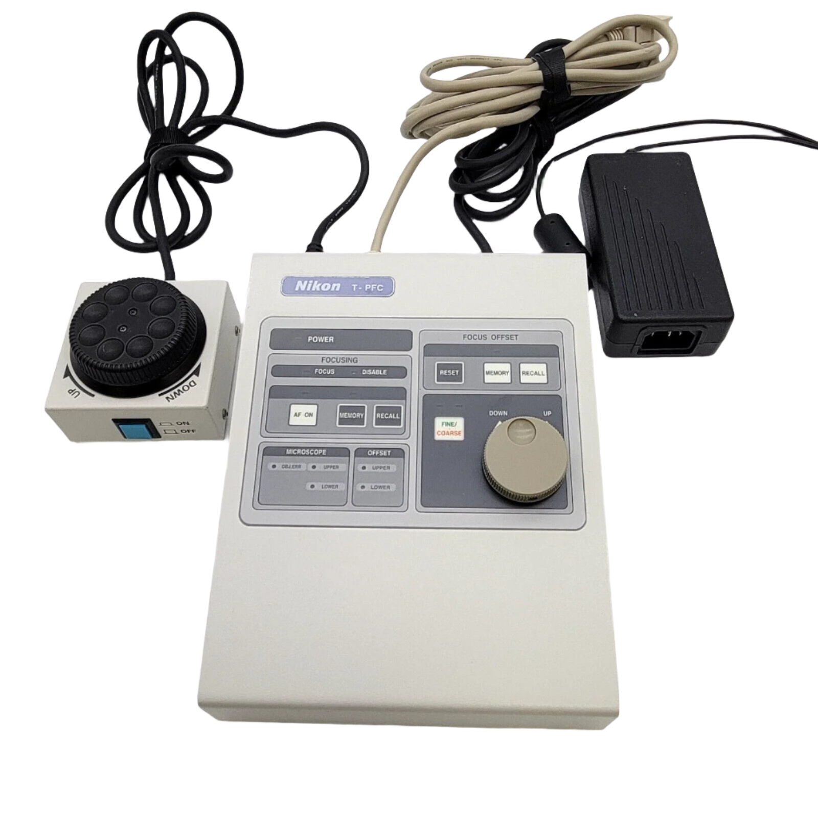 Nikon Microscope T-PFC Perfect Focus System Controller and T-EFN Z-Axis ...