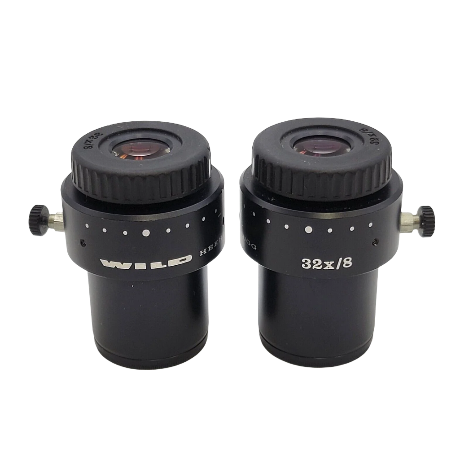 Wild Leica Stereo Microscope Eyepiece Pair 32x/8 Eyepieces | Microscope ...