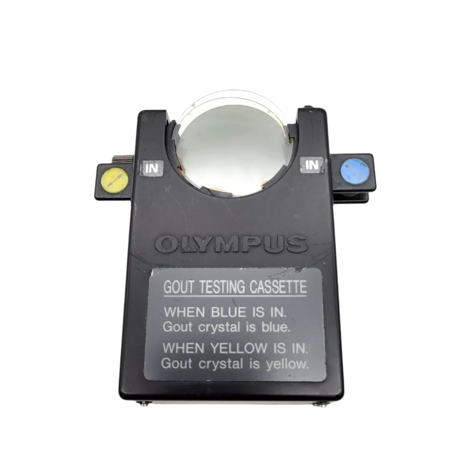 Olympus Microscope U-GPO Gout Testing Cassette | Microscope Marketplace