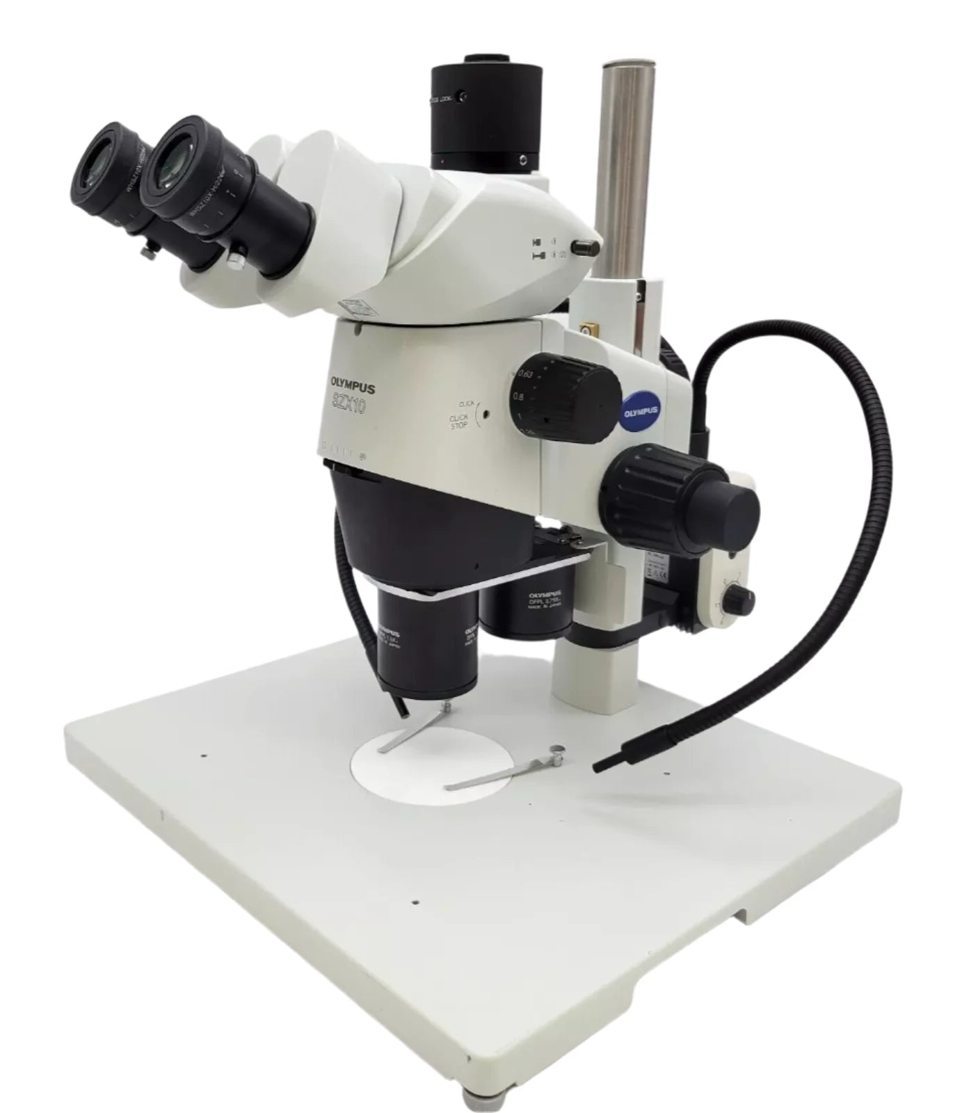 Olympus Stereo Microscope SZX10 with Dual Nosepiece & Trinocular Head ...