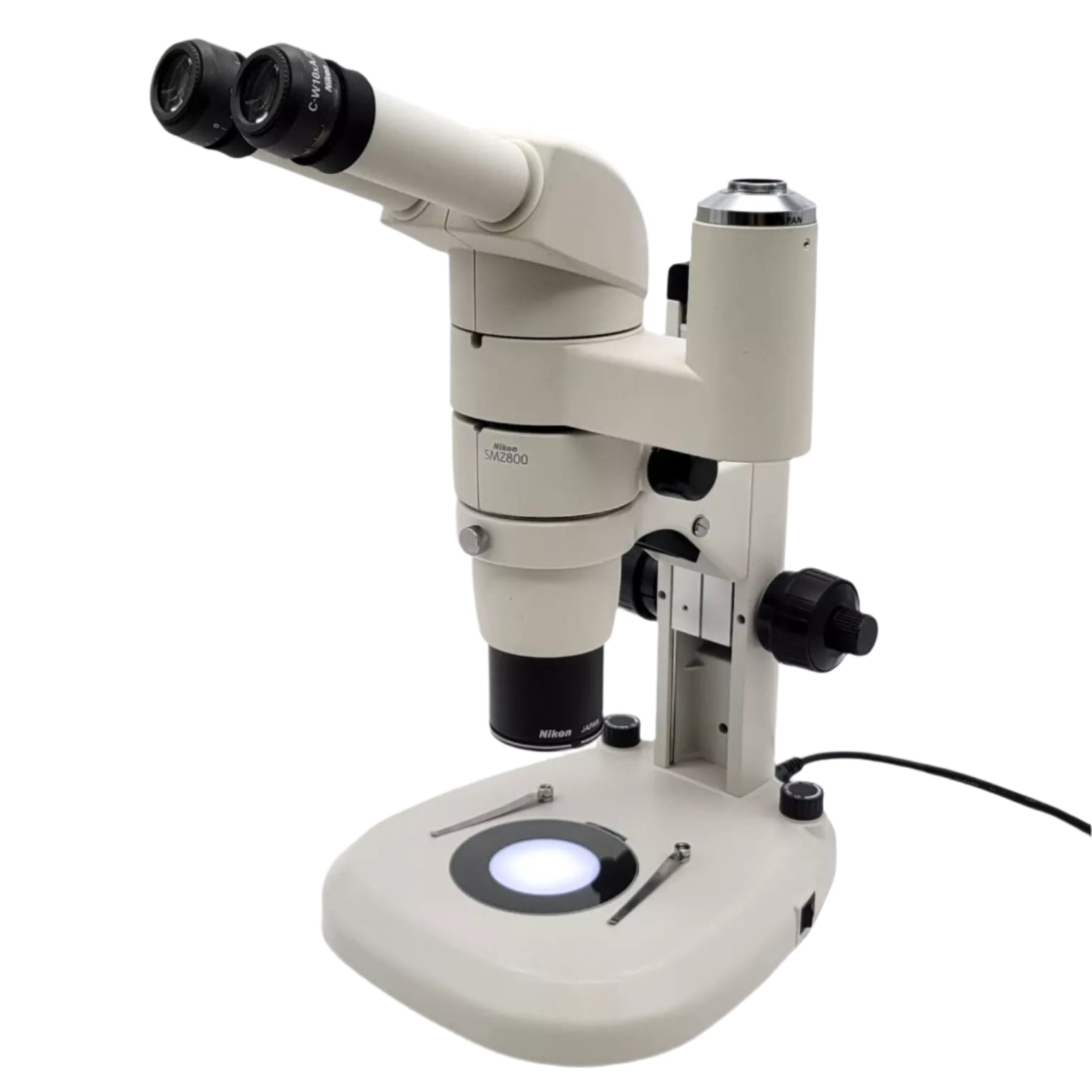 Nikon Stereo Microscope SMZ800 with Photo Port & Transmitted/Reflected