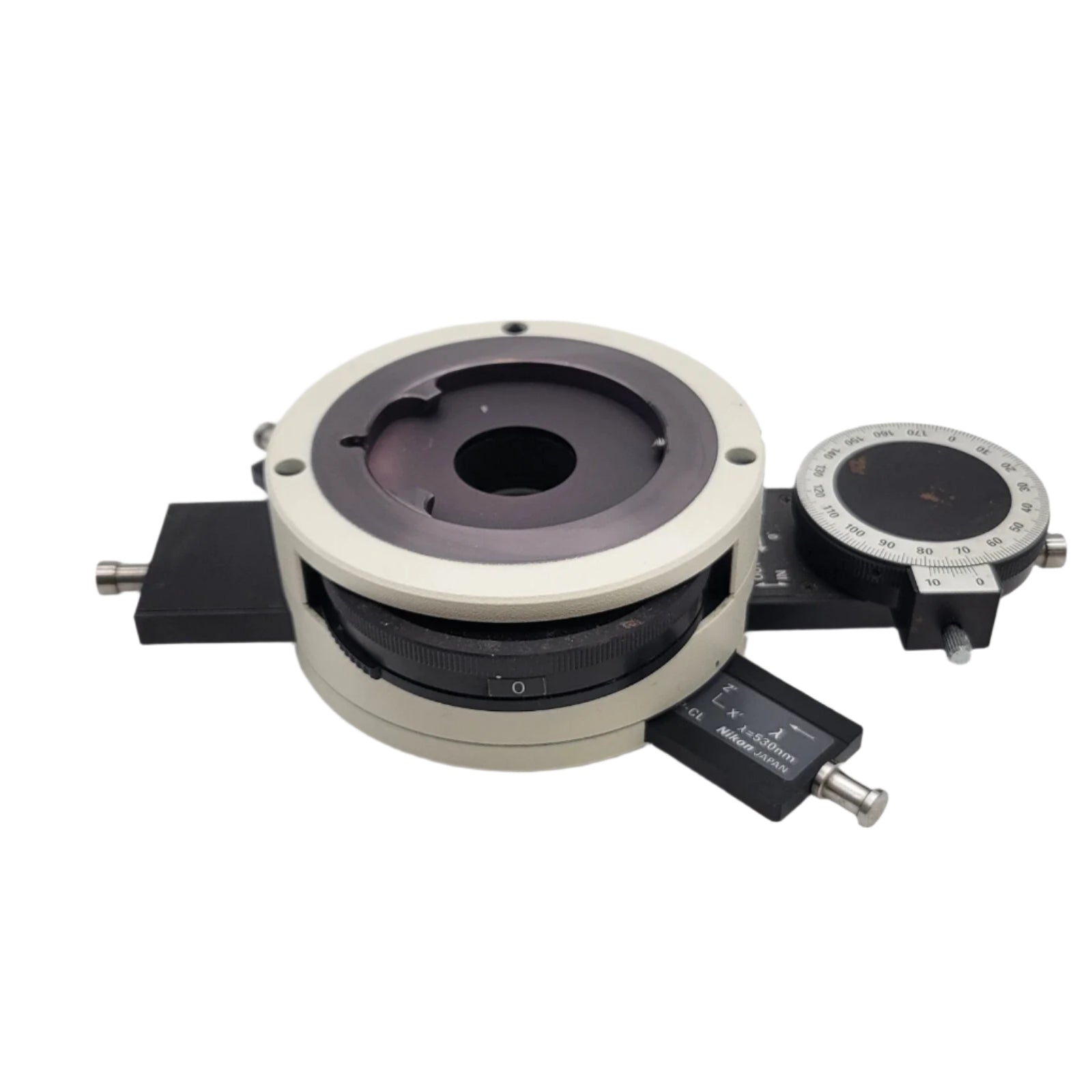 Nikon Microscope P-I Intermediate Tube with Analyzer & P-CL Quarter ...