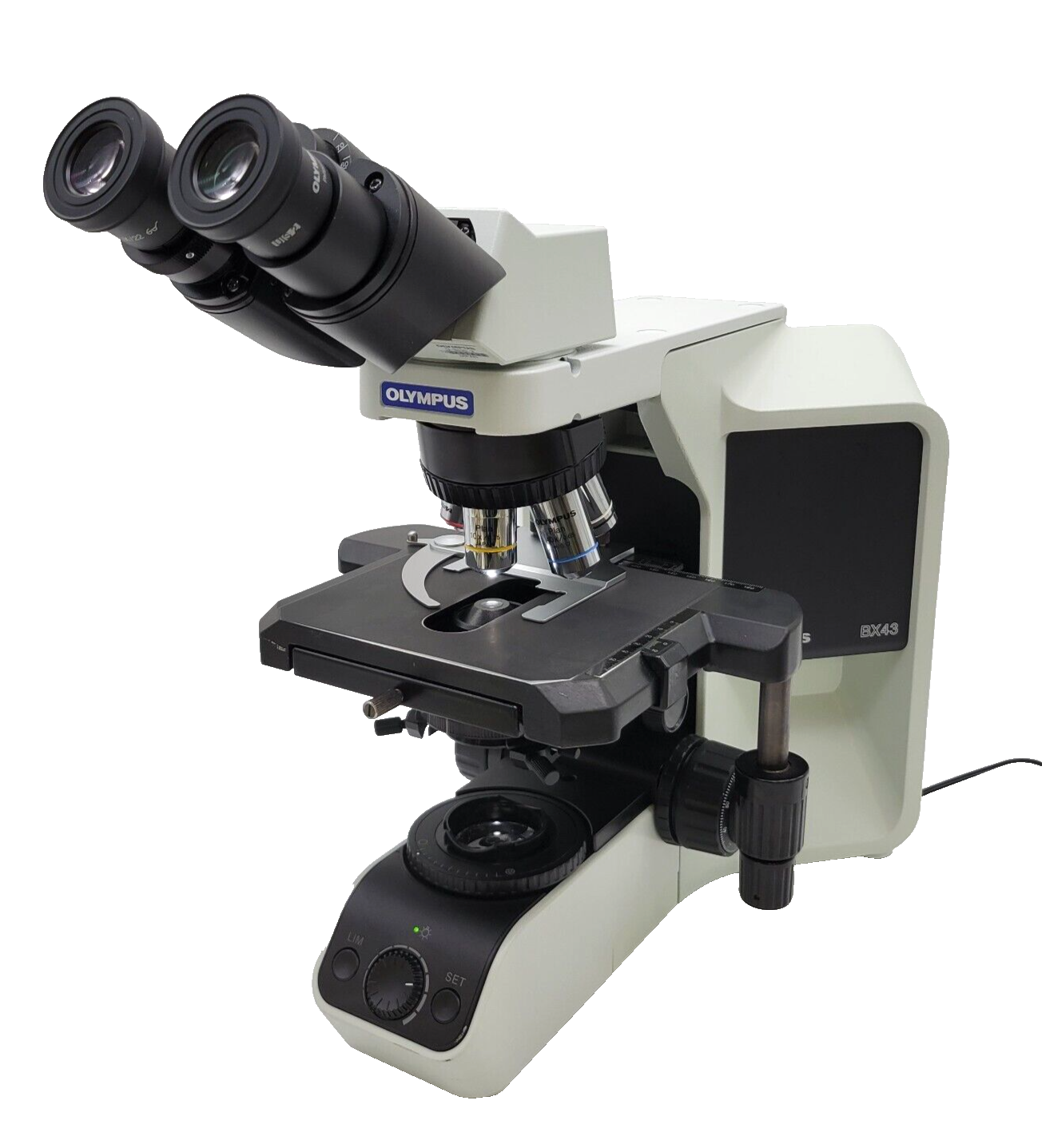 Olympus Microscope BX43 with Fixed Binocular Head and 100x | Microscope ...