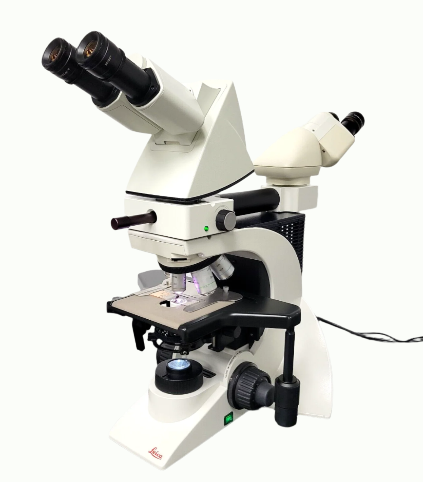 Leica Microscope DM2000 LED w. Dual Viewing Front to Back Bridge ...