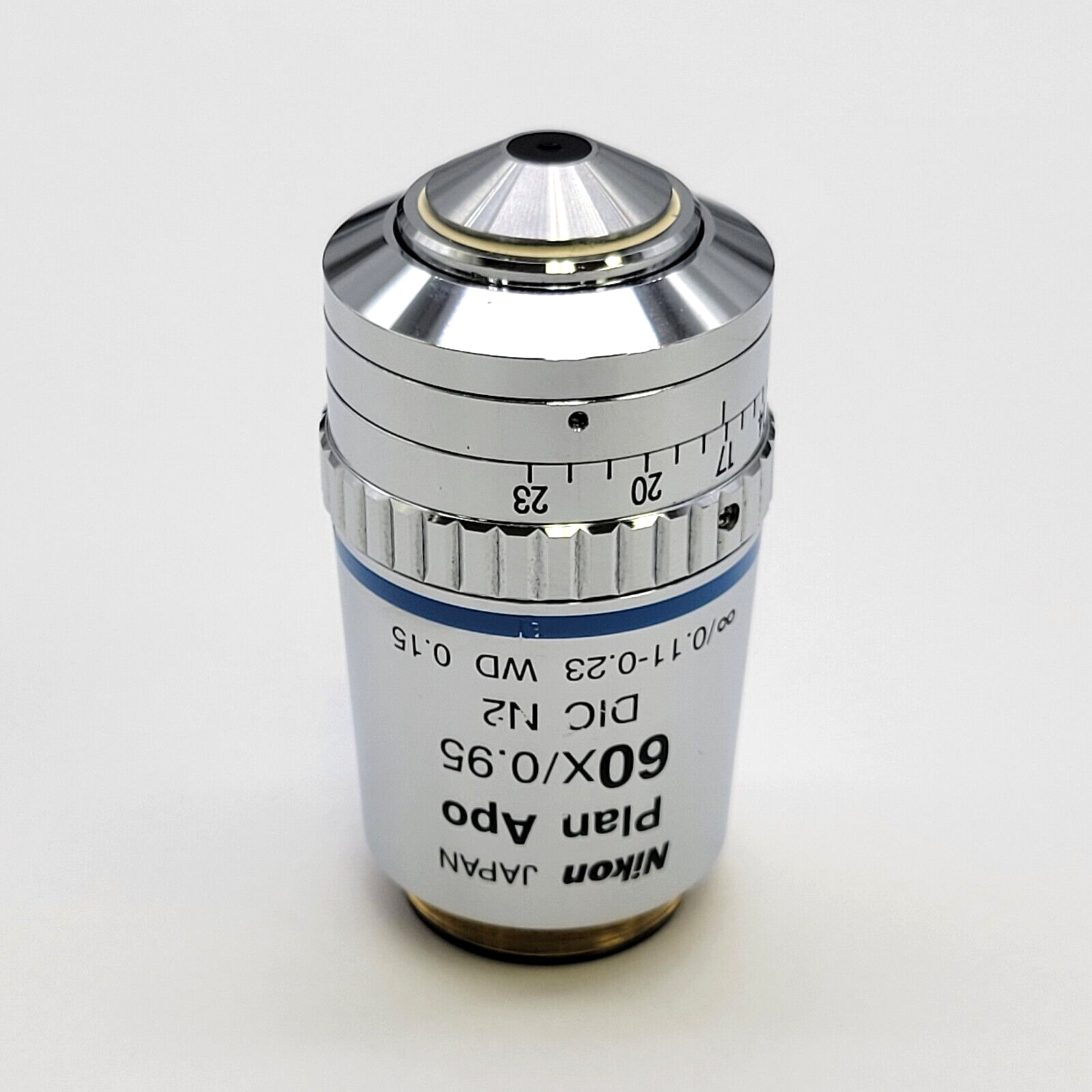 Nikon Microscope Objective Plan Apo 60x Dry DIC N2 ∞/0.11-0.23 WD 0.15 – Microscope Marketplace