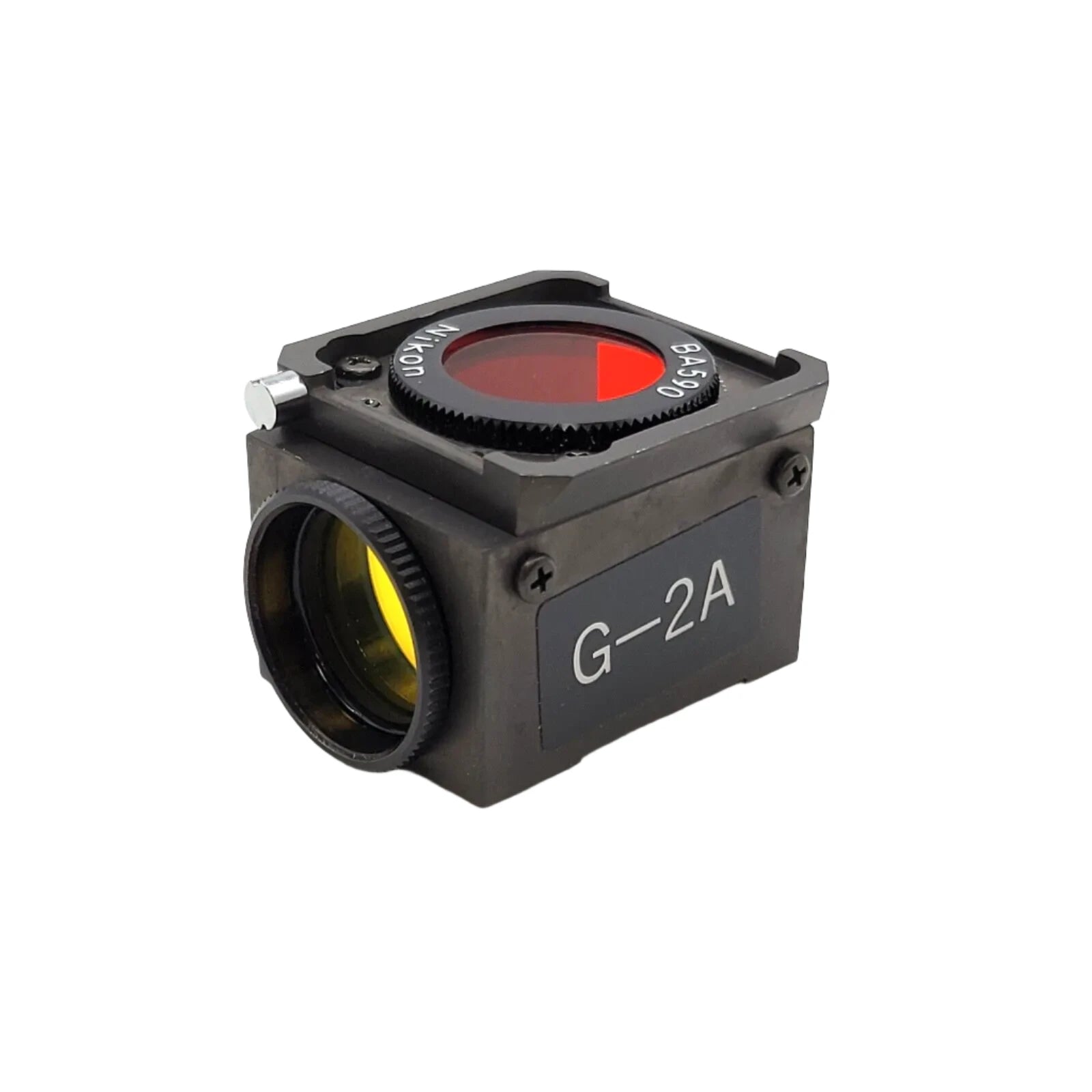 Nikon Microscope Fluorescence Filter Cube G-2A DM580 Diaphot Labophot ...