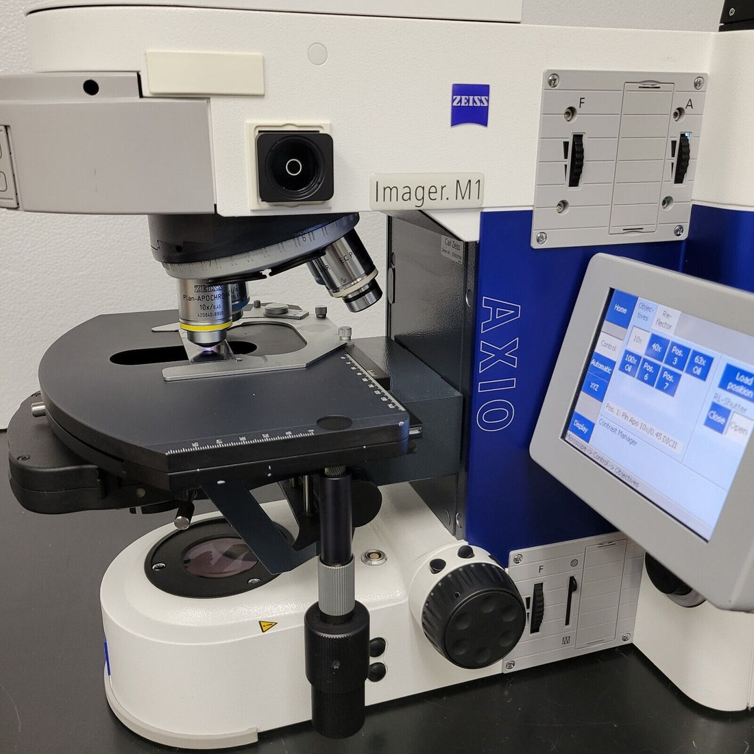 Zeiss Microscope Axio Imager.M1 Motorized with Fluorescence and Plan ...