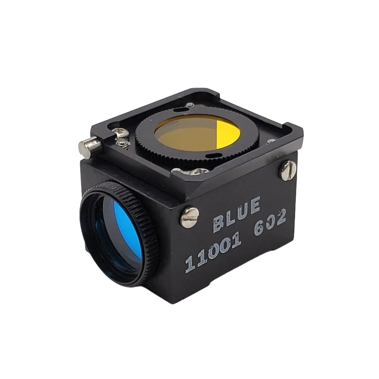 Chroma Nikon Fluorescence Filter Cube Blue 11001 602 Diaphot Labophot ...
