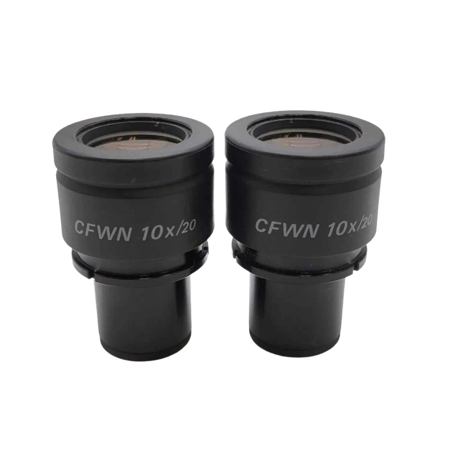 Nikon Microscope Focusing Eyepiece Pair CFWN 10x/20 Eyepieces Labophot ...