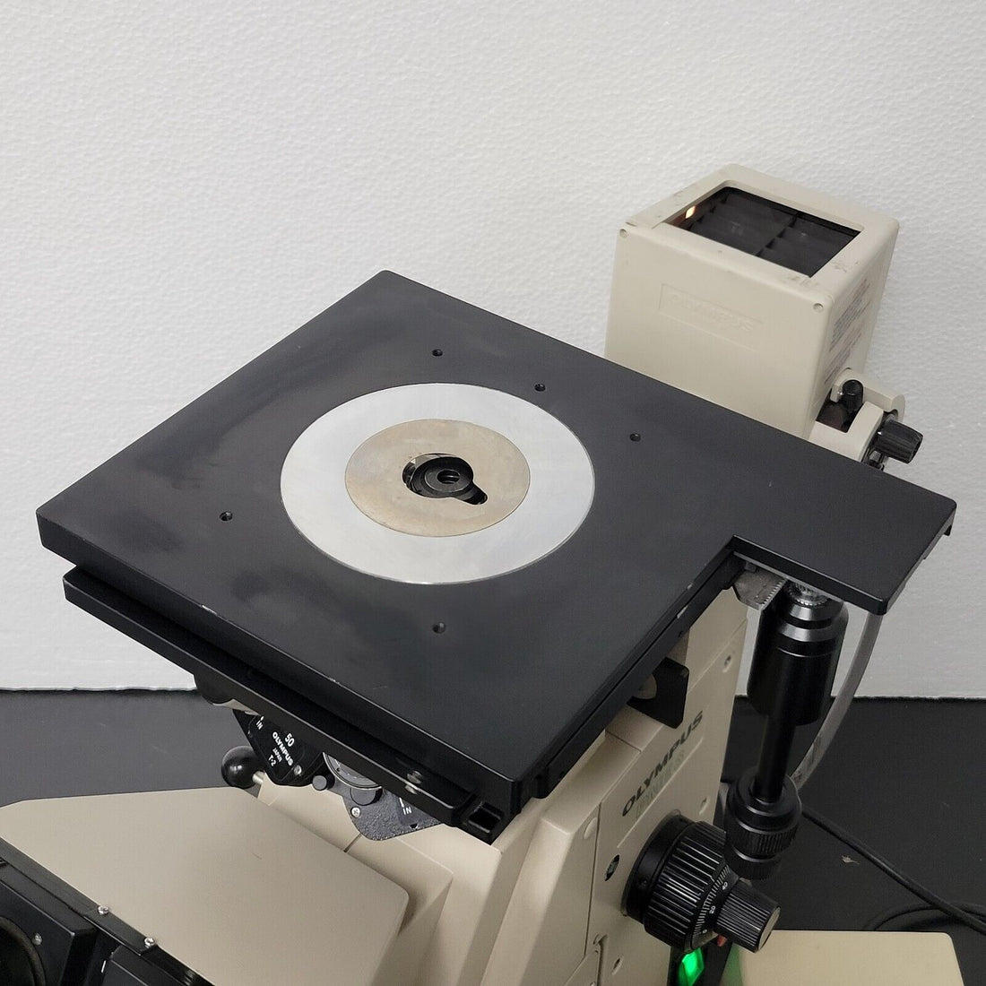 Olympus Microscope PME3 w. Nomarski NIC DIC Brightfield Darkfield ...