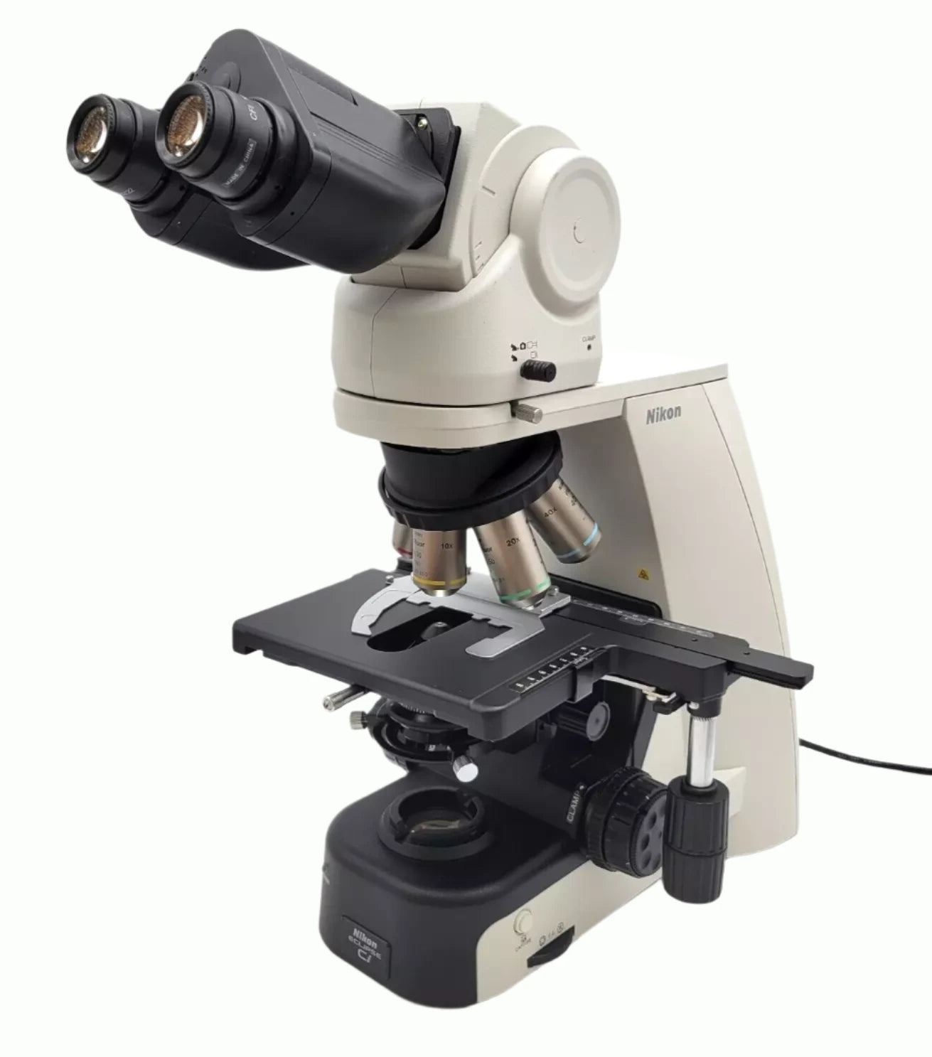Nikon Microscope Eclipse Ci-L with 2x Apo and Fluorite Objectives for ...