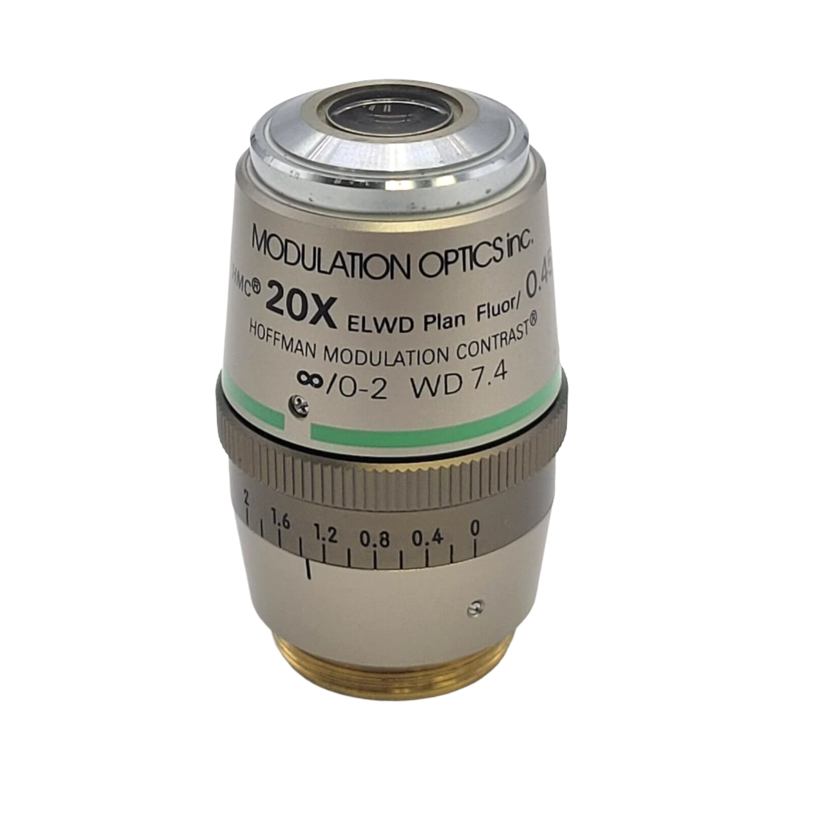 Nikon Microscope Objective Hoffman Modulation Contrast 20x ELWD Plan ...