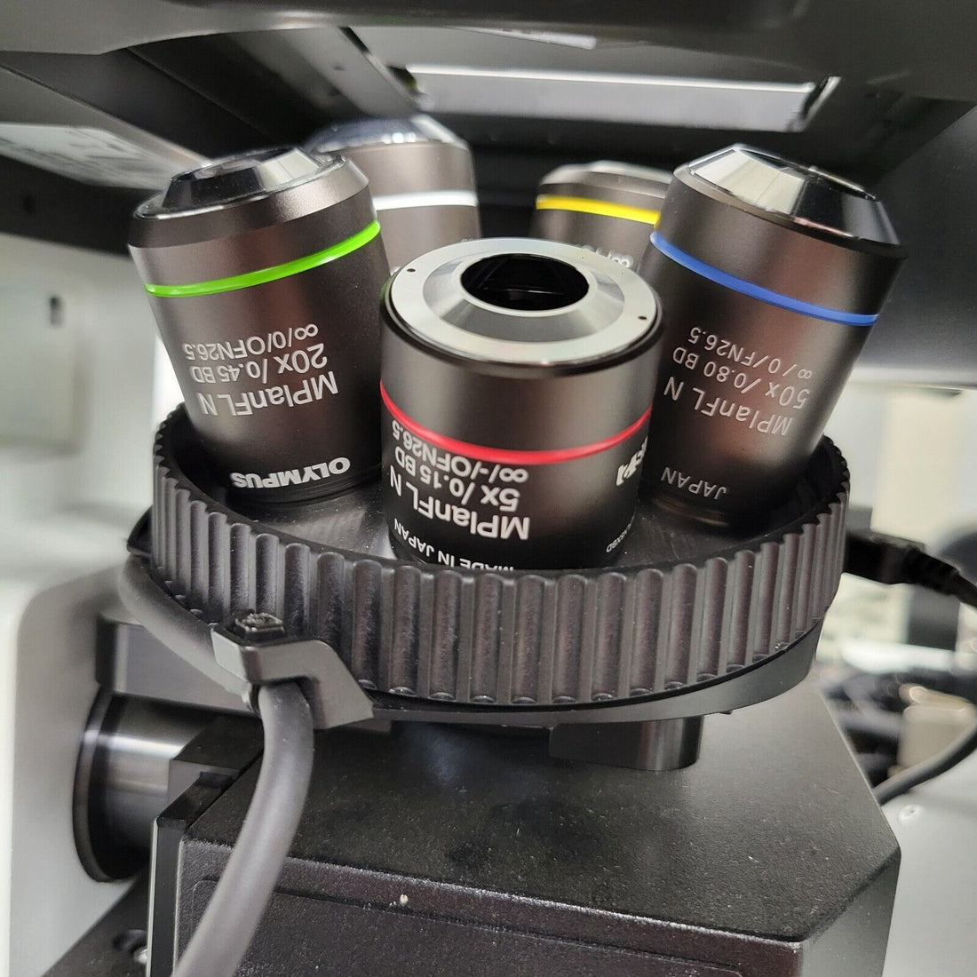 Olympus Microscope GX53 Inverted Metallurgical with Tango Motorized ...