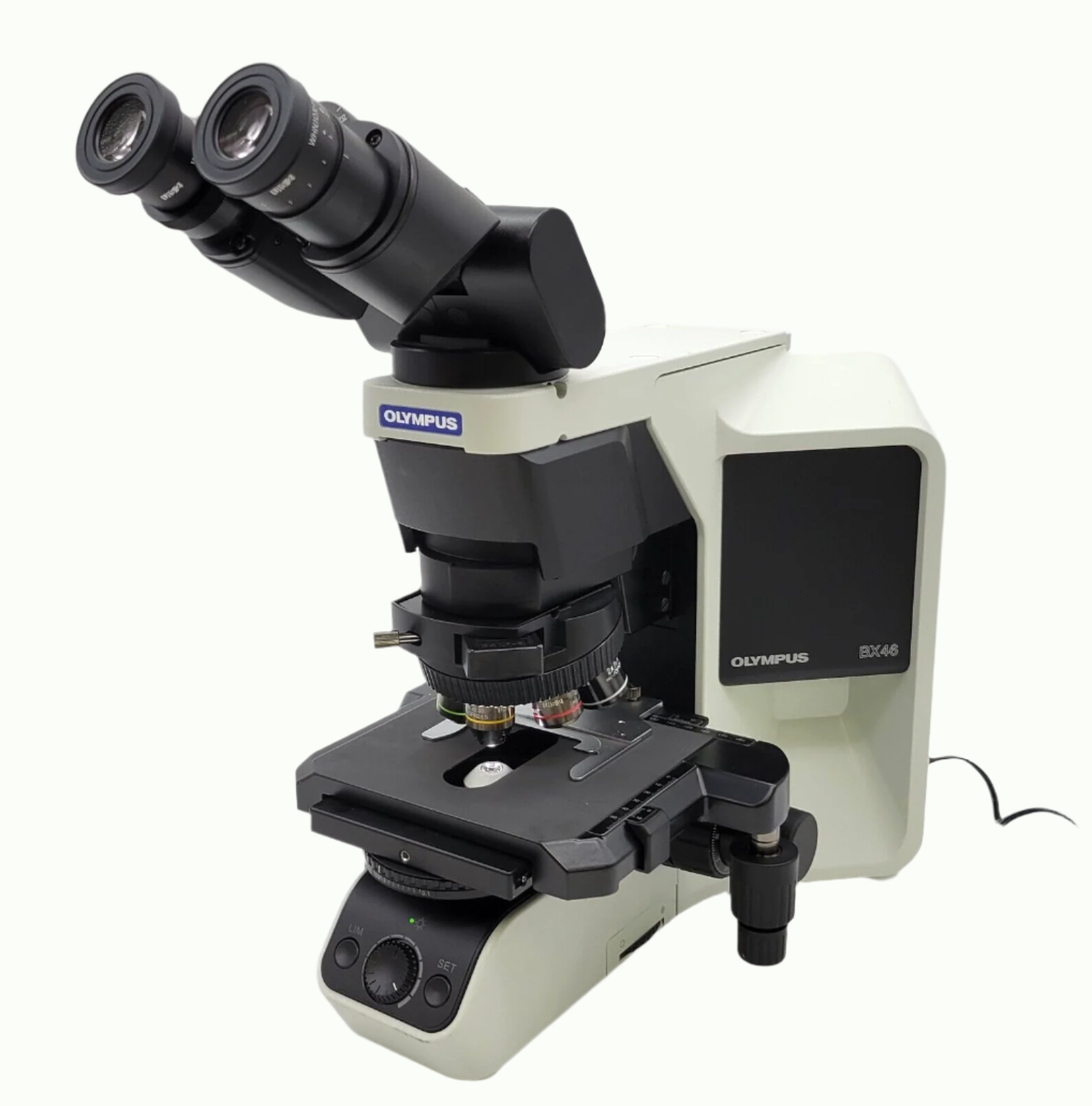 Olympus Microscope BX46 LED with Apo 2x, Fluorite Objectives & Tilting ...