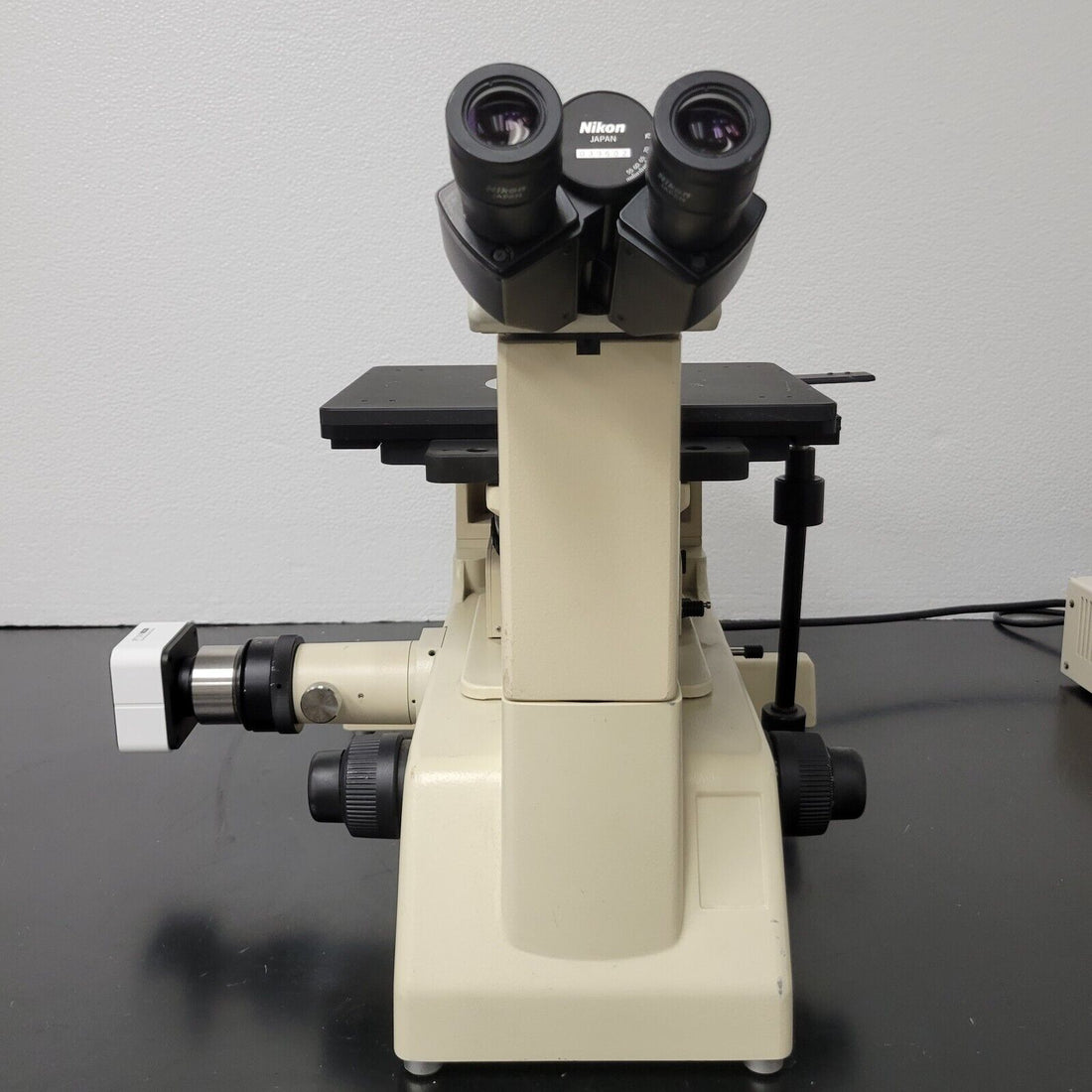 Nikon Microscope Epiphot 200 Metallurgical w. BF/DF, Polarizer/Analyzer ...