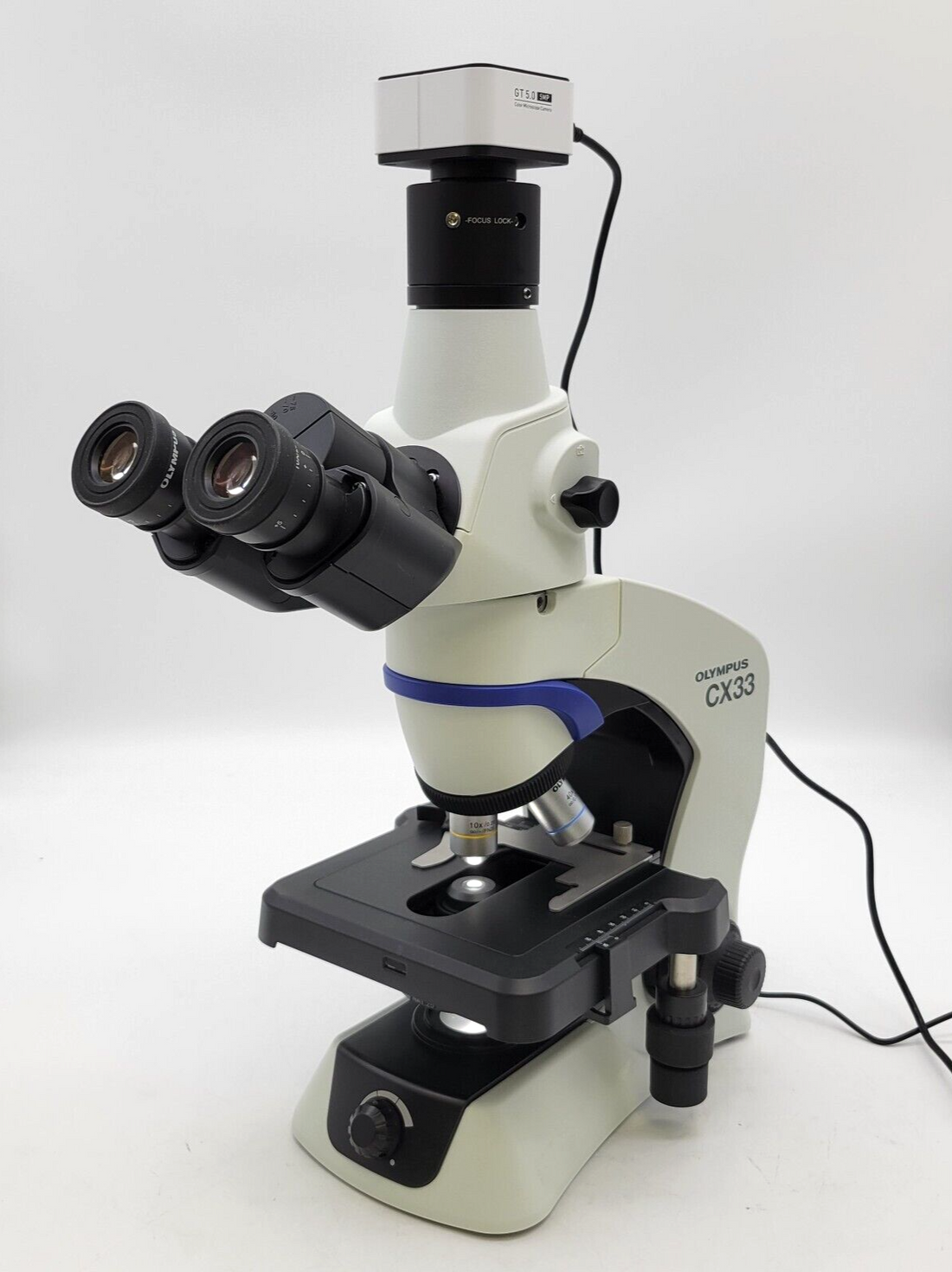 Olympus Microscope CX33 LED with Trinocular Head and Camera ...
