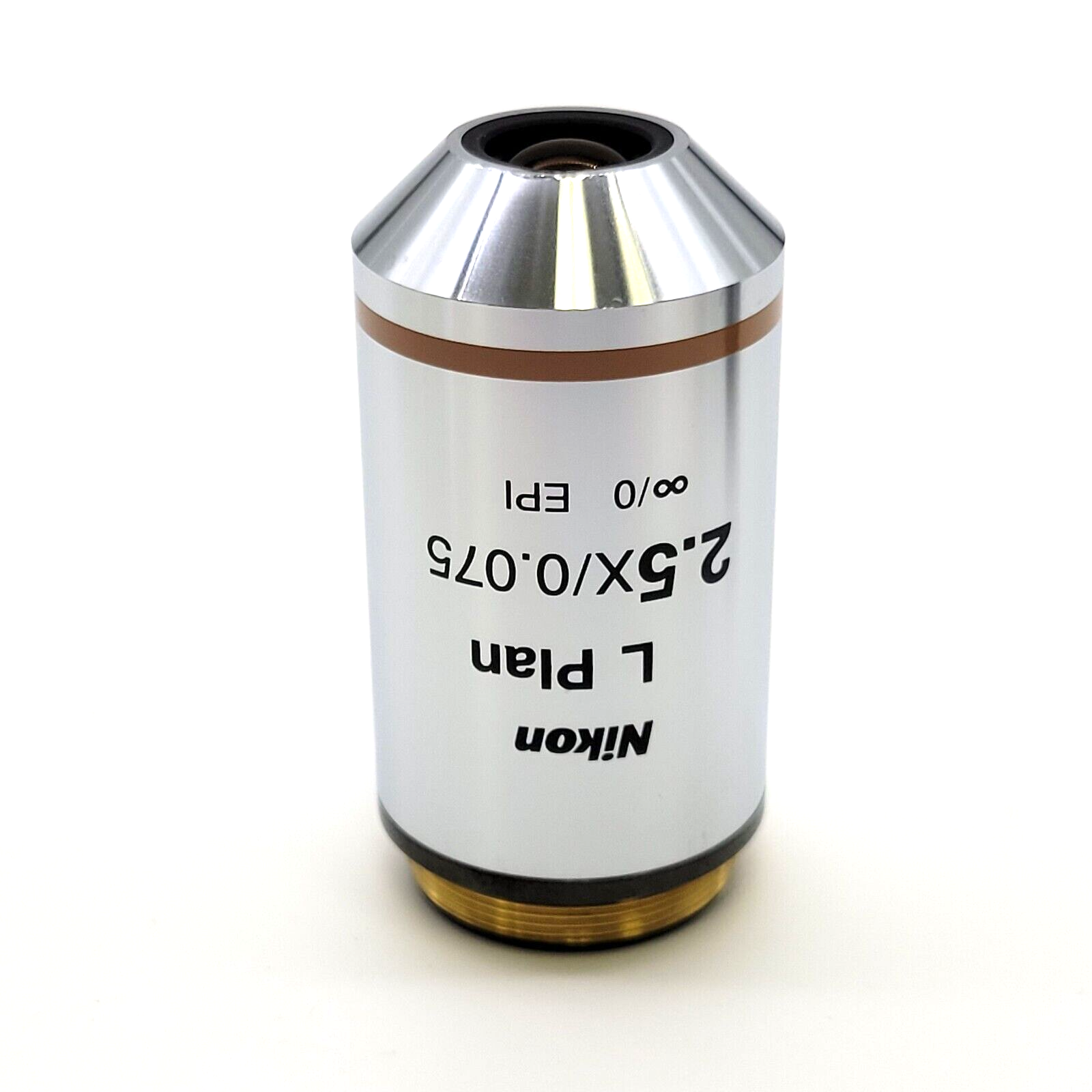 Nikon Microscope Objective L Plan 2.5x EPI | Microscope Marketplace