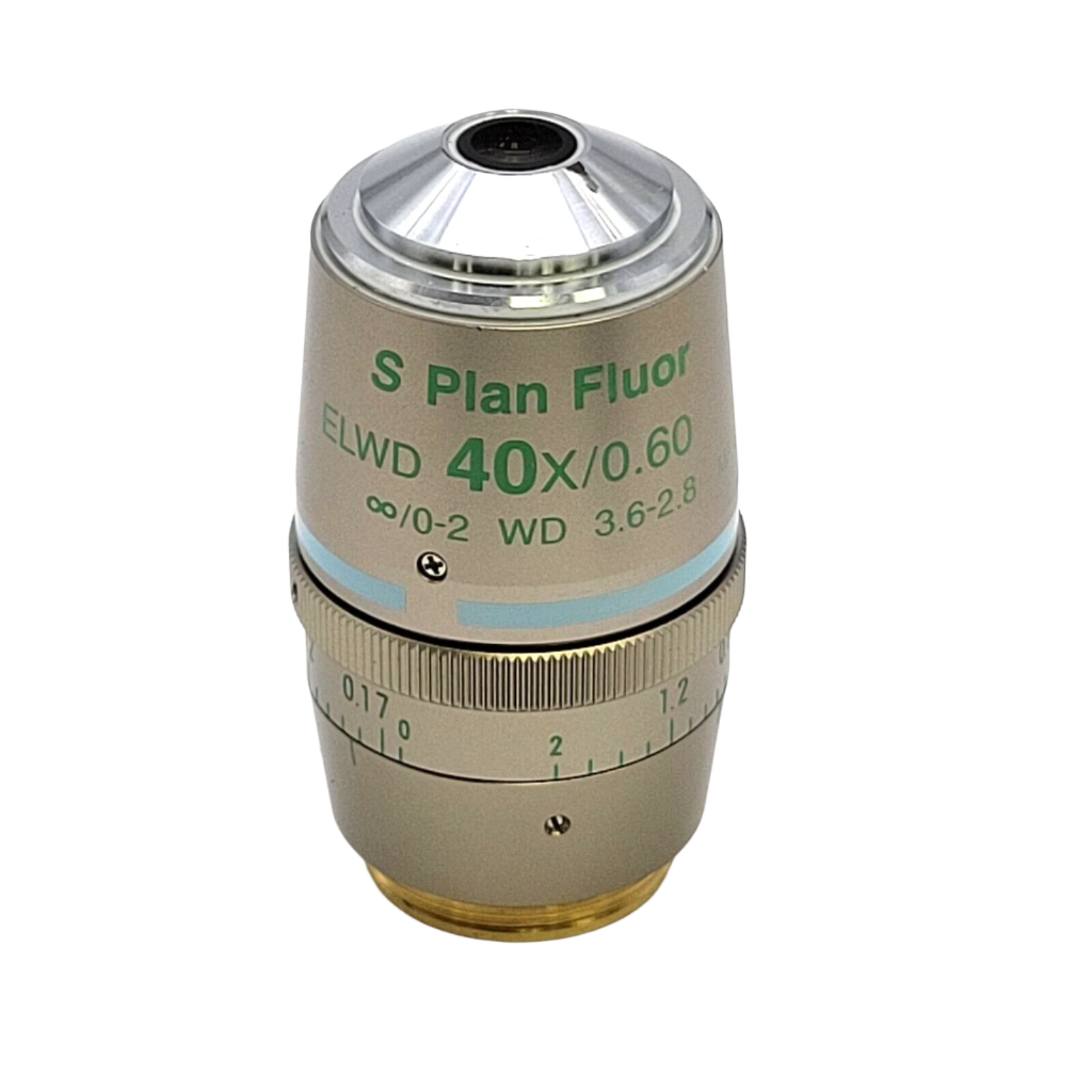 Nikon Microscope Objective S Plan Fluor ELWD 40x Ph2 Phase Contrast | Microscope Marketplace