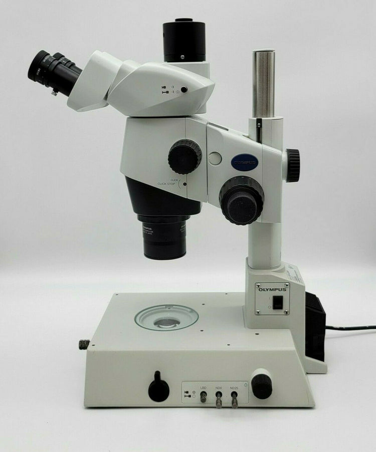 Olympus Stereo Microscope SZX16 with Trinocular Head and Transmitted L ...