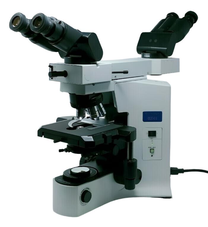 Olympus Microscope BX41 with Front to Back Bridge (Dual Head ...