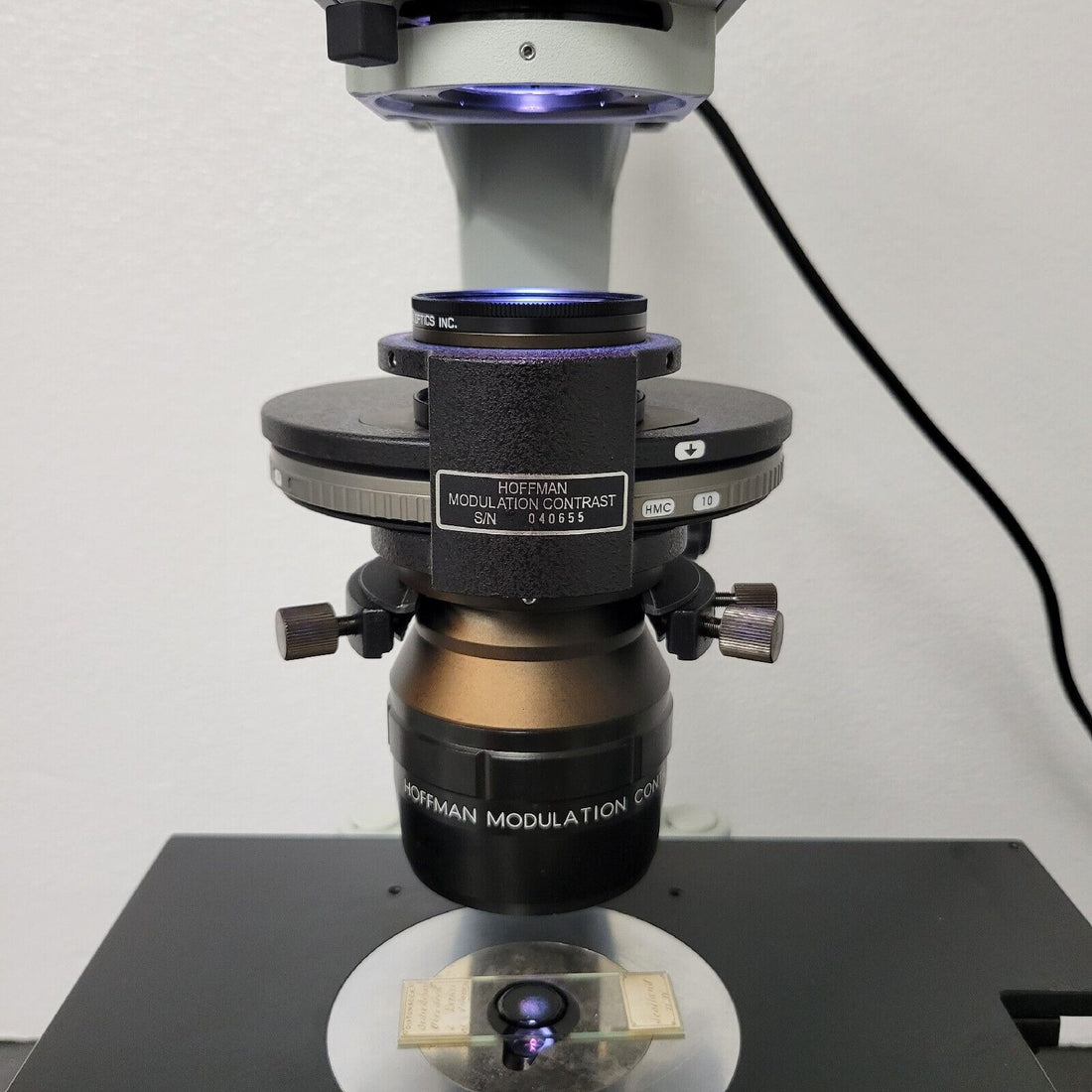 Olympus Microscope IX71 with HMC Hoffman Modulation Contrast ...
