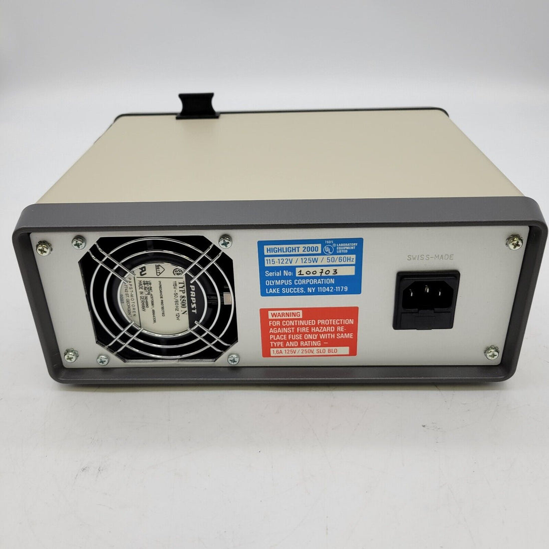 Olympus Highlight 2000 Fiber Optic Light Source for Stereo Microscope ...