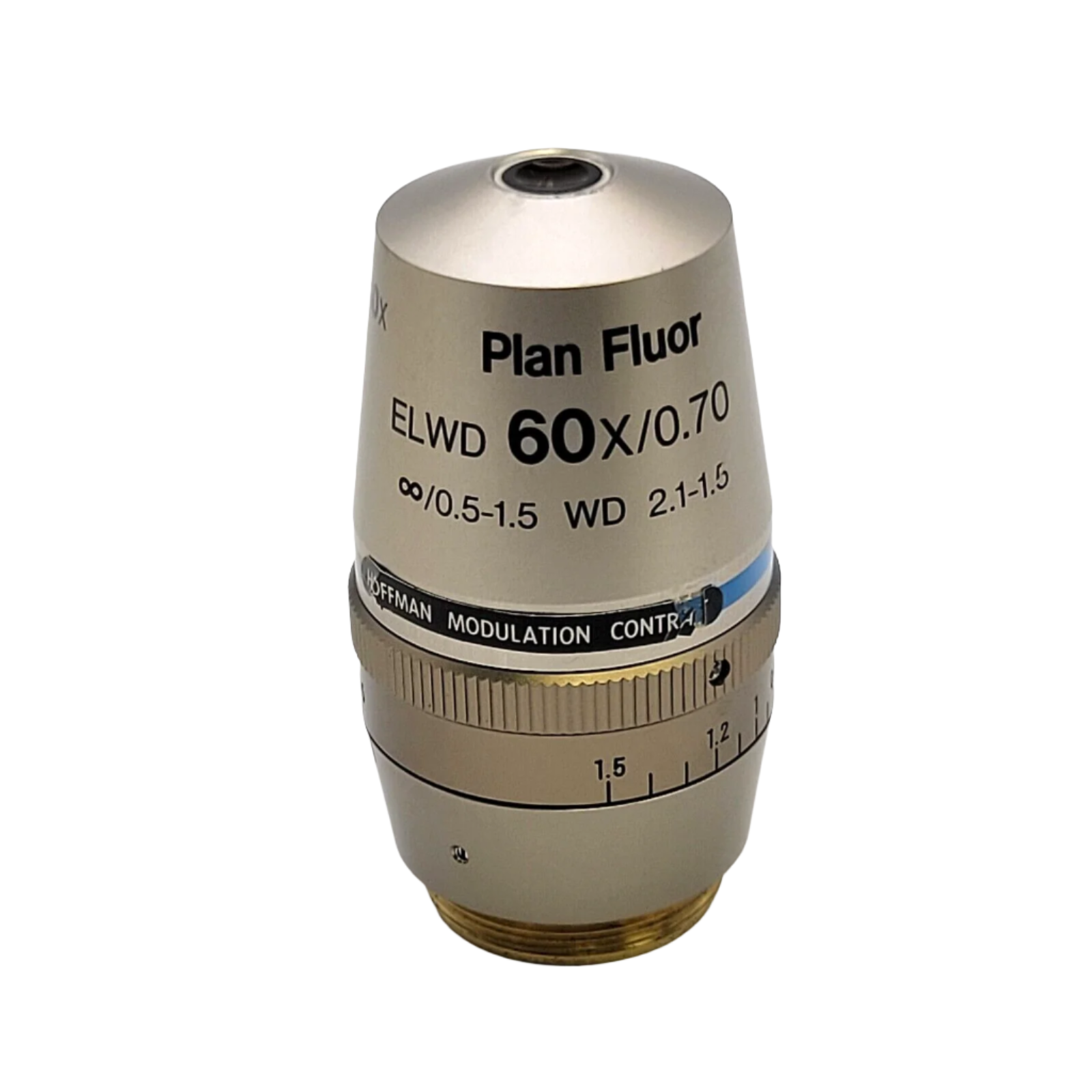 Nikon Microscope Objective HMC 60x ELWD Plan Fluor Hoffman Modulation ...