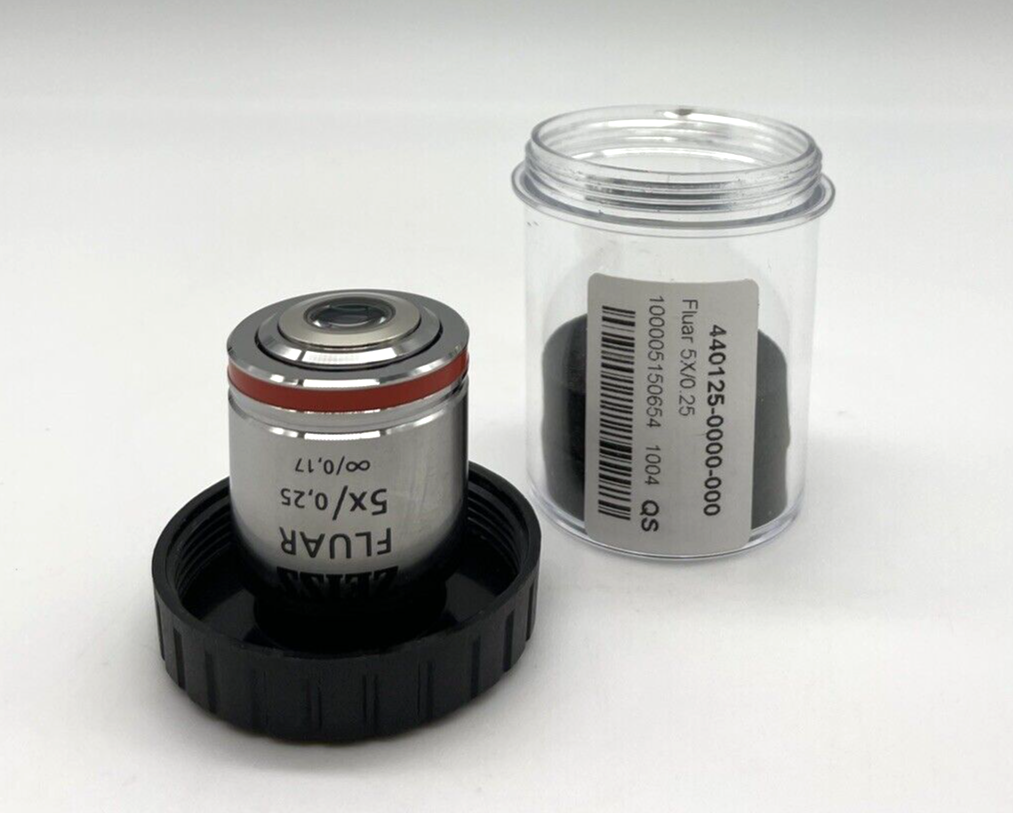 Zeiss FLUAR 5x/0,25 Microscope Objective – Microscope Marketplace