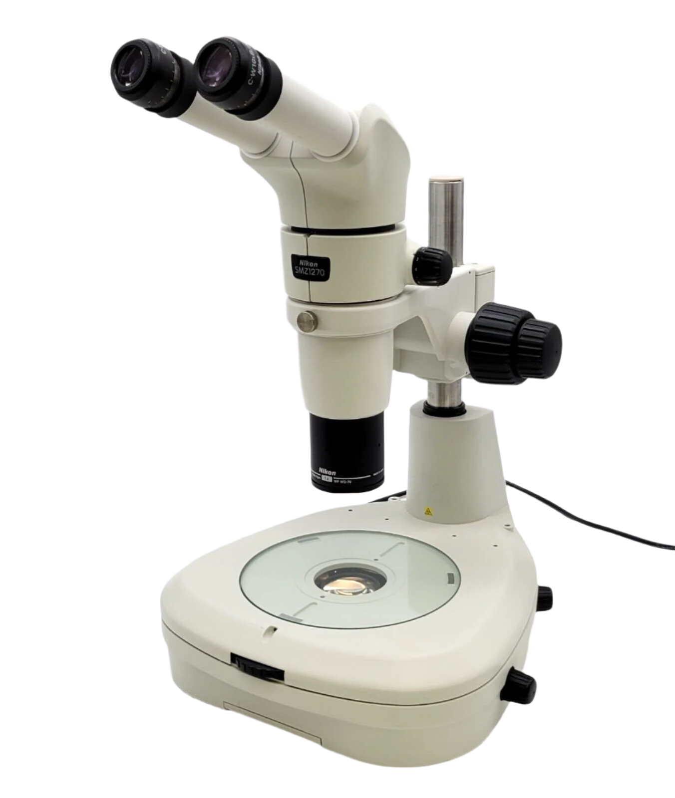 Nikon Stereo Microscope SMZ1270 w. Binocular Head & Illuminated ...