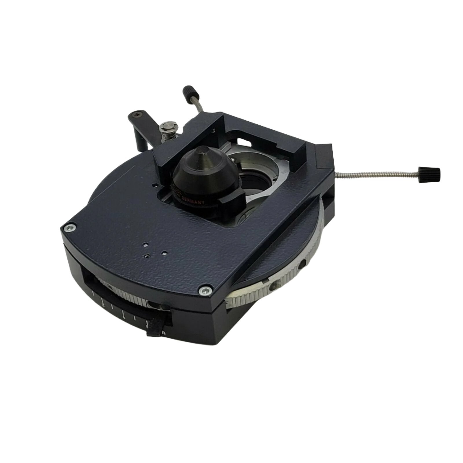 Leica Microscope Swing Out Condenser w/ Phase Rings Ph1 Ph2 DF 551022 ...