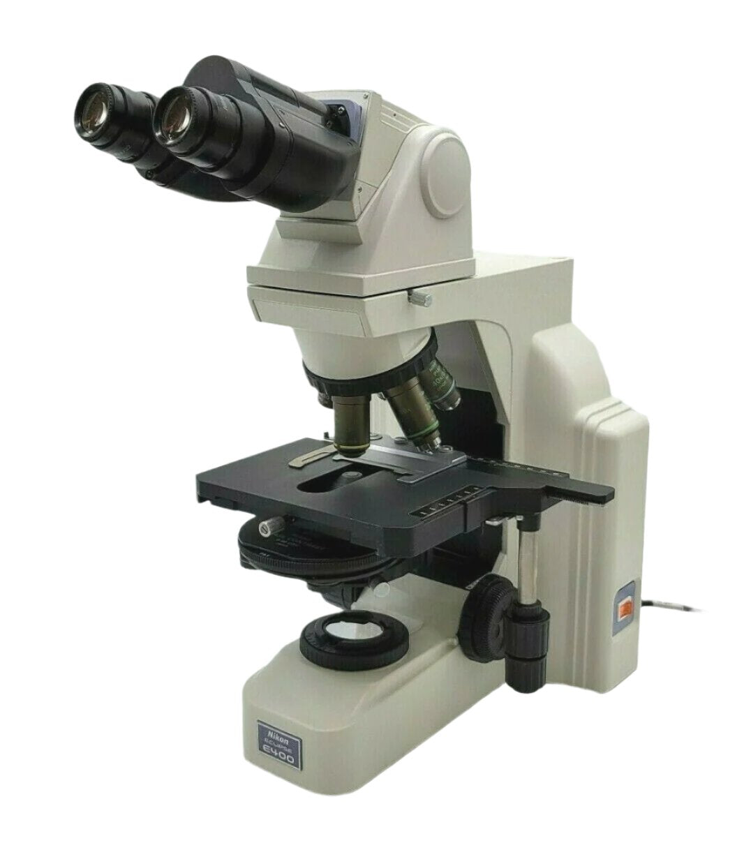 Nikon Microscope Eclipse E400 with Phase Contrast and Tilting Ergo Head ...