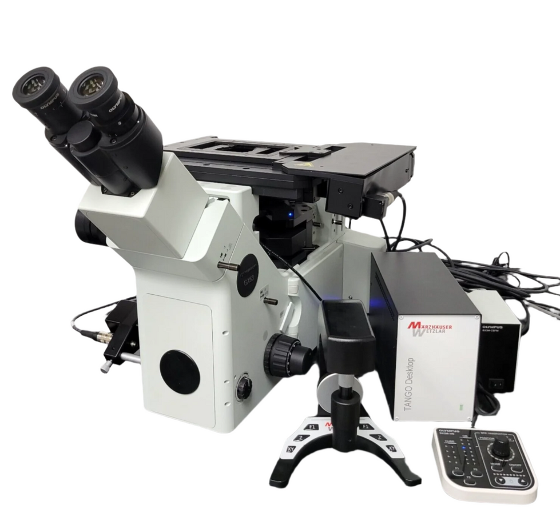 Olympus Microscope GX53 Inverted Metallurgical with Tango Motorized ...