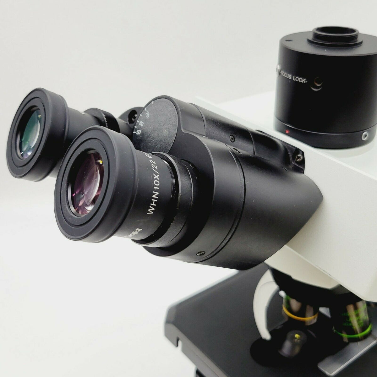 Olympus Microscope BX41 with Fluorites, Phase Contrast and Trinocular ...